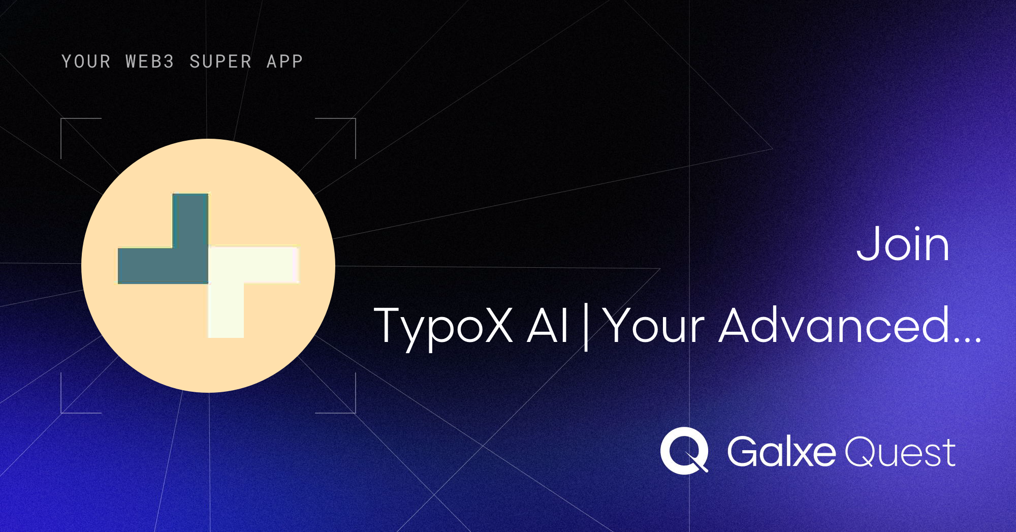 Join TypoX AI | Your Advanced Web3 AI Assistant on Galxe Quest