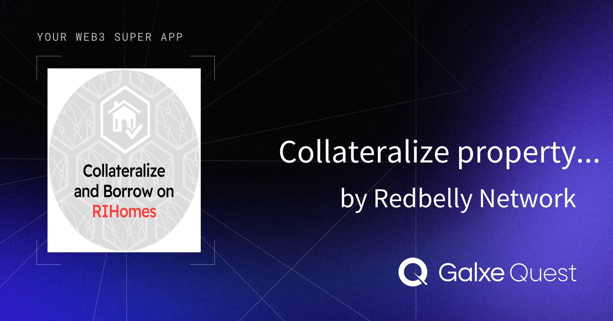 Collateralize property tokens and borrow RBNT on RIHomes by Redbelly ...