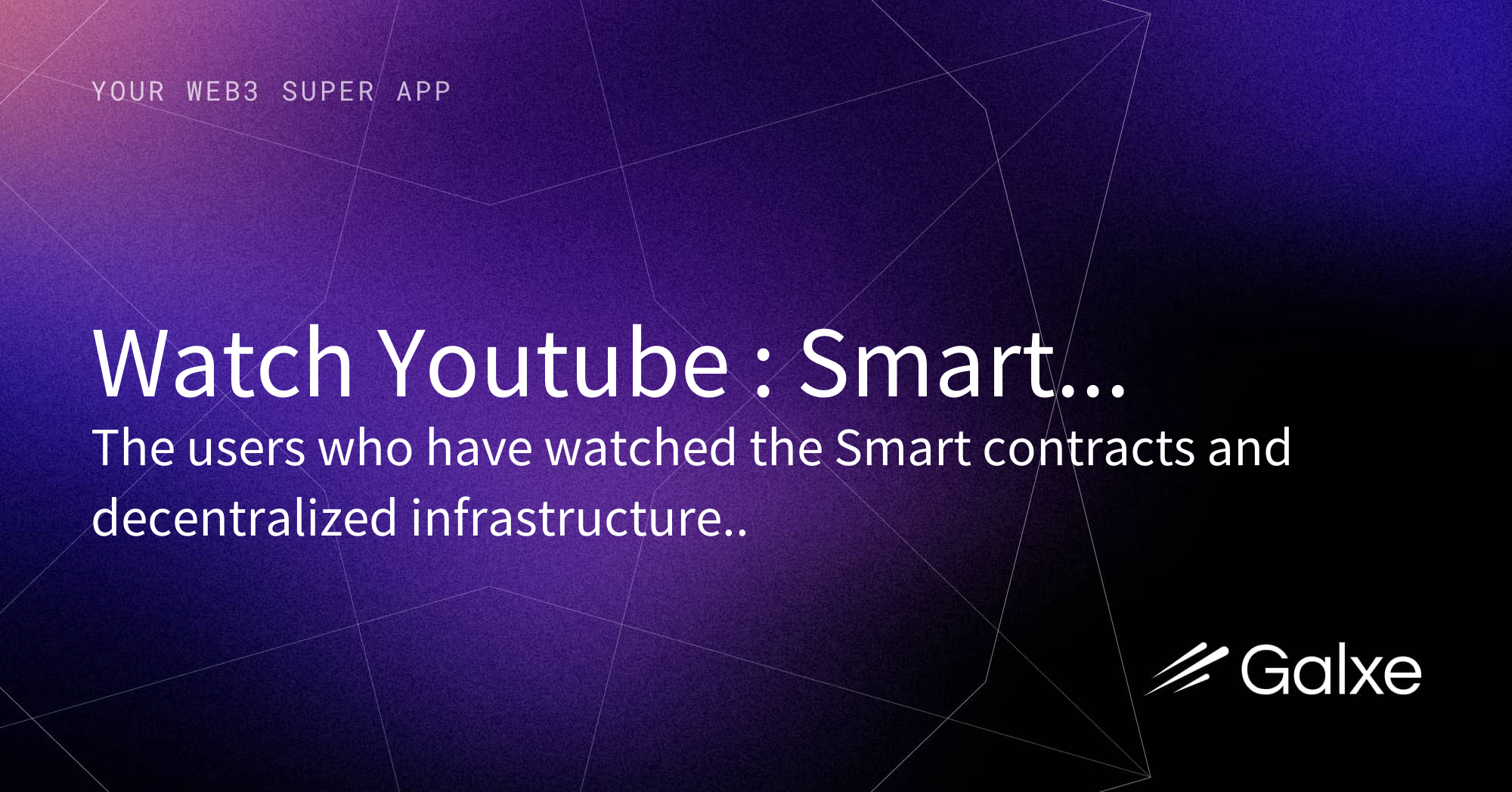 Watch Youtube : Smart contracts and decentralized infrastructure ...