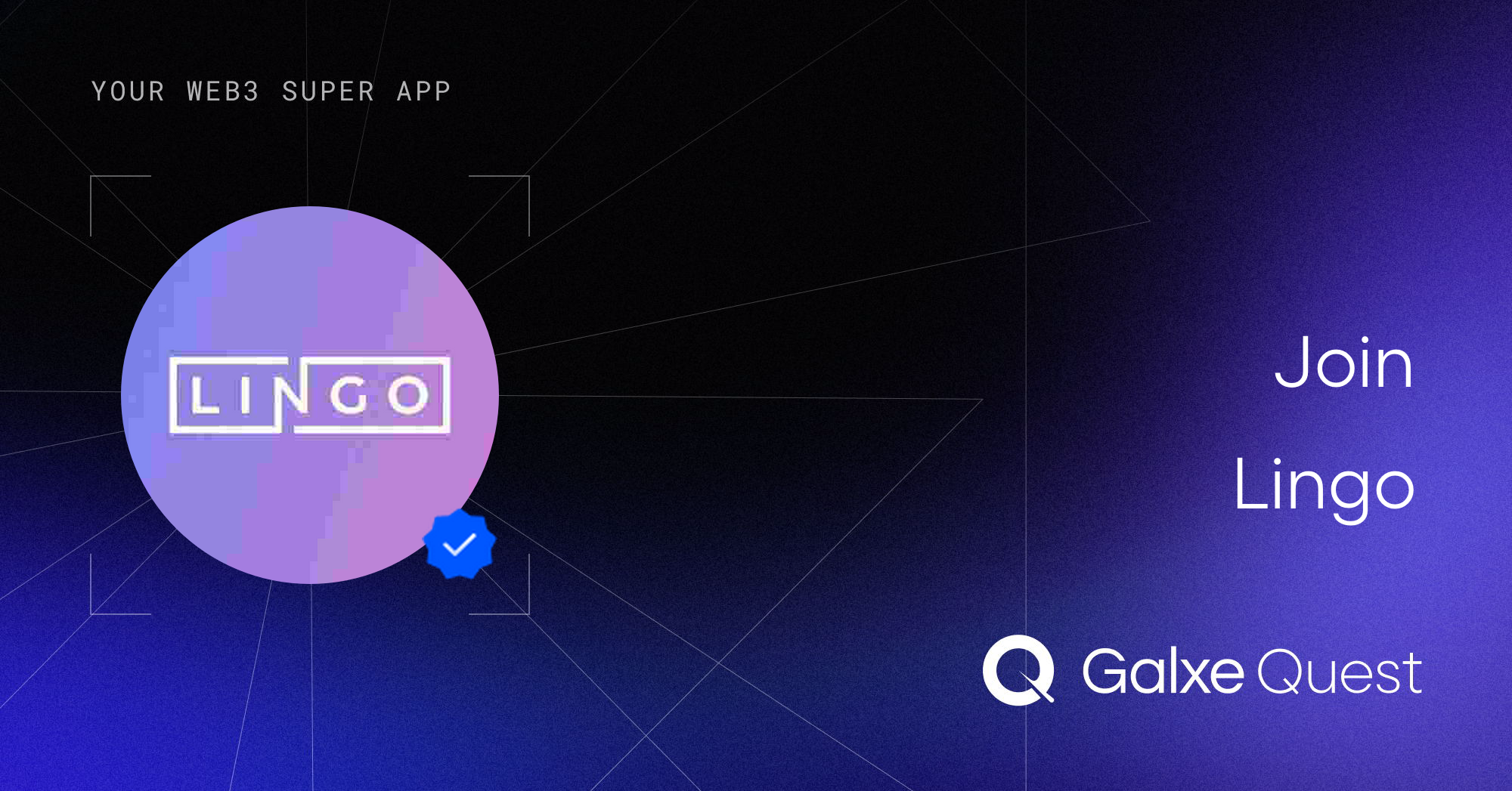 Join Lingo on Galxe Quest