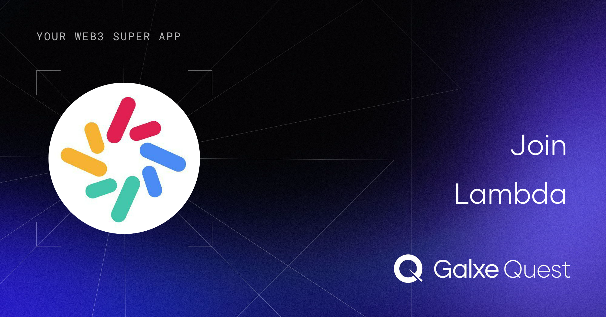 Join Lambda on Galxe Quest