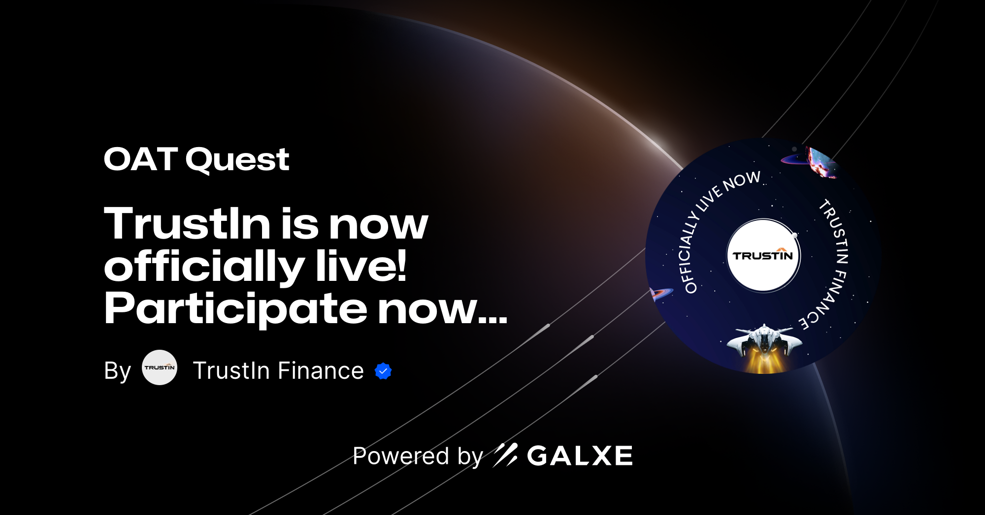 TrustIn is now officially live! Participate now and secure the points ...