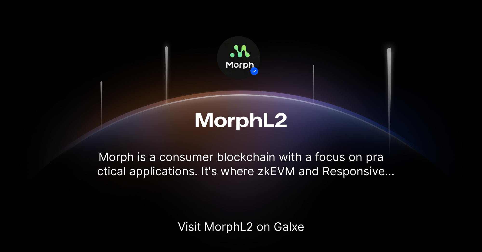 Join MorphL2 on Galxe