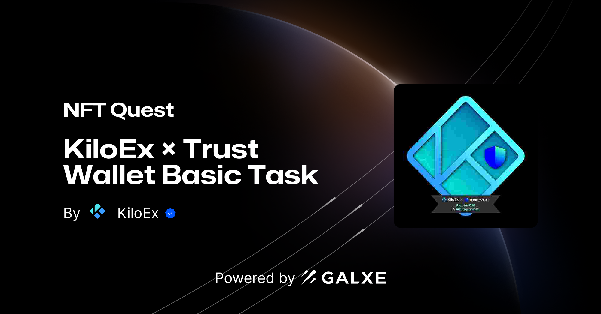 KiloEx × Trust Wallet Basic Task by KiloEx | Galxe Quest