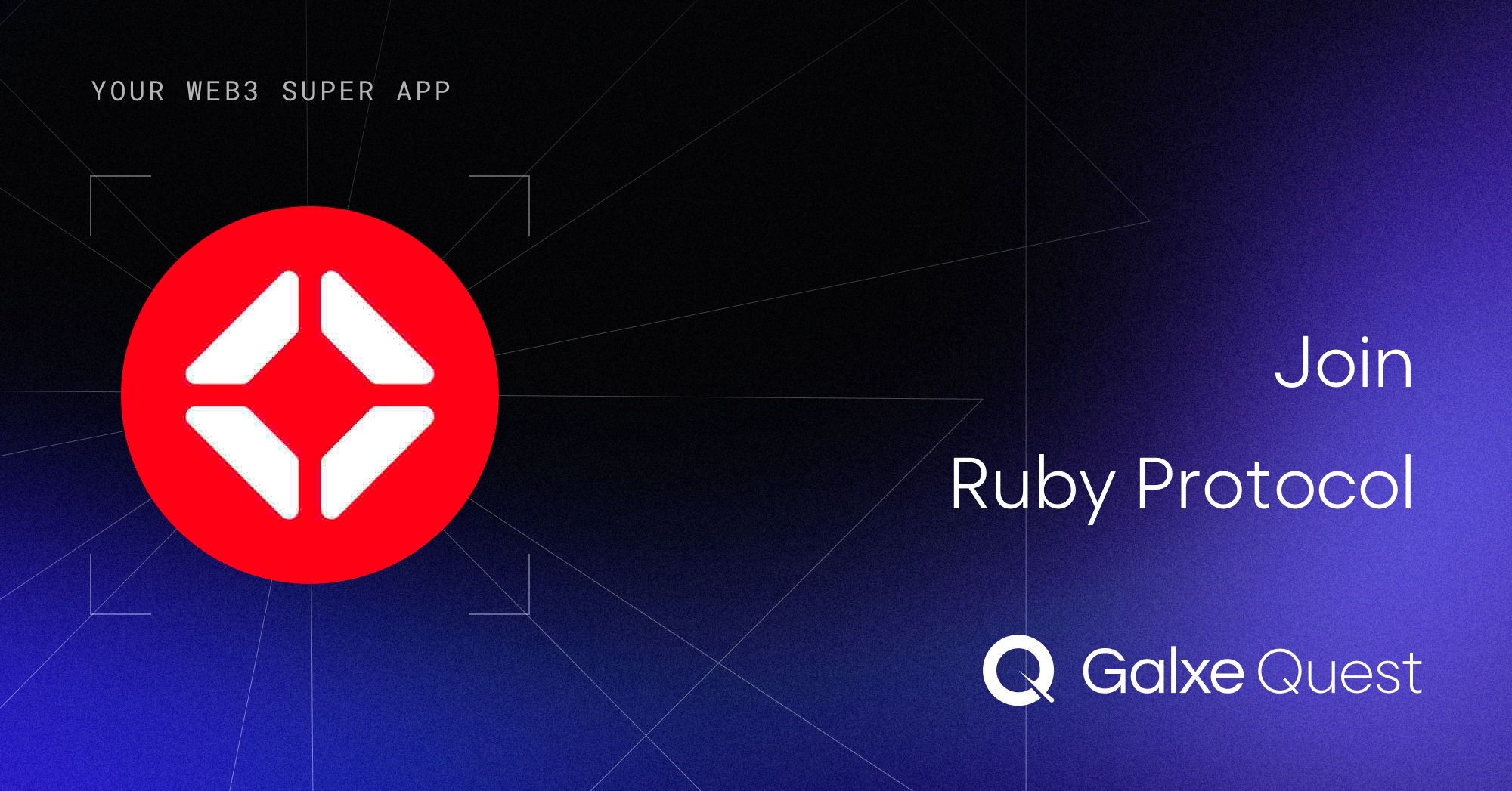 Join Ruby Protocol on Galxe Quest