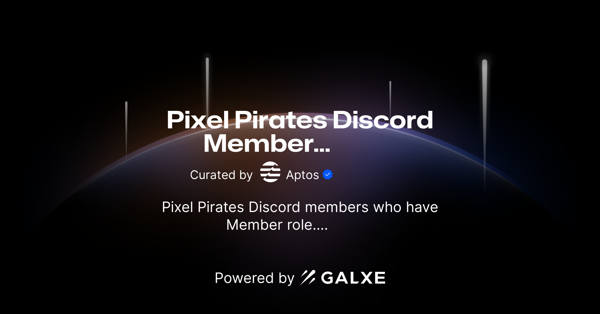 Pixel Pirates Discord 🏴‍☠️Member Credential | Galxe