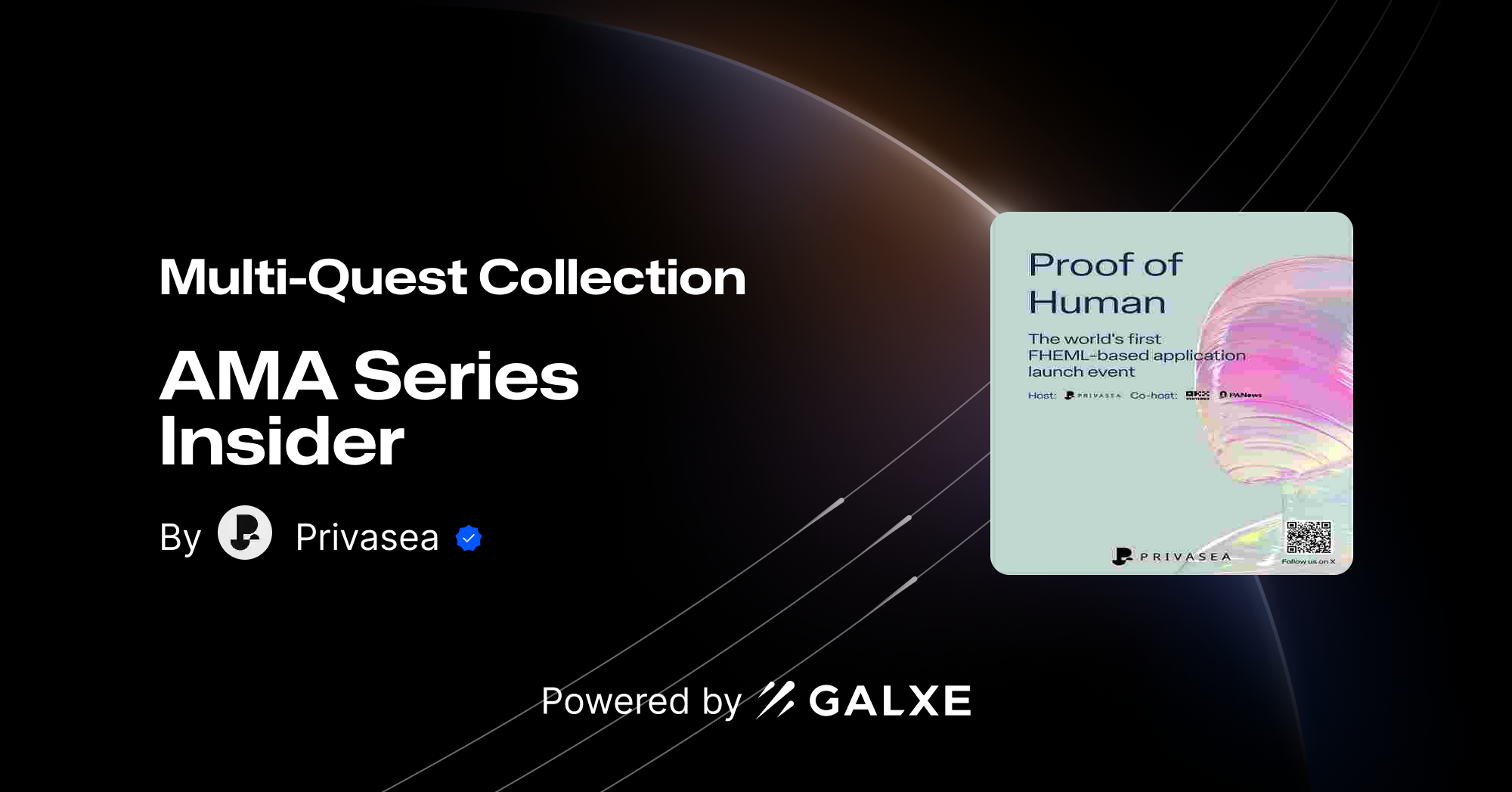 AMA Series Insider by Privasea | Galxe Quest
