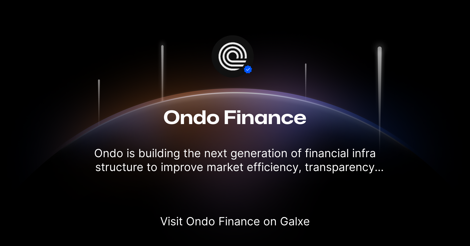 Join Ondo Finance on Galxe