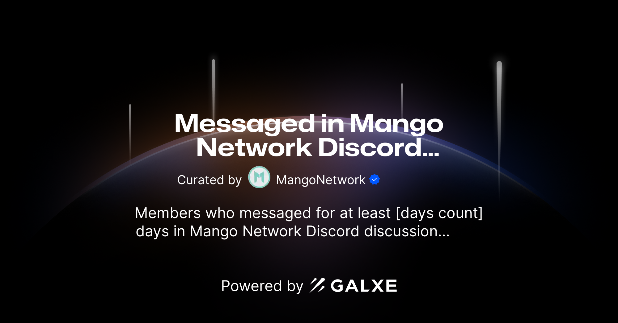 Messaged in Mango Network Discord 〚💬〛discussion Channel for at least 1 ...