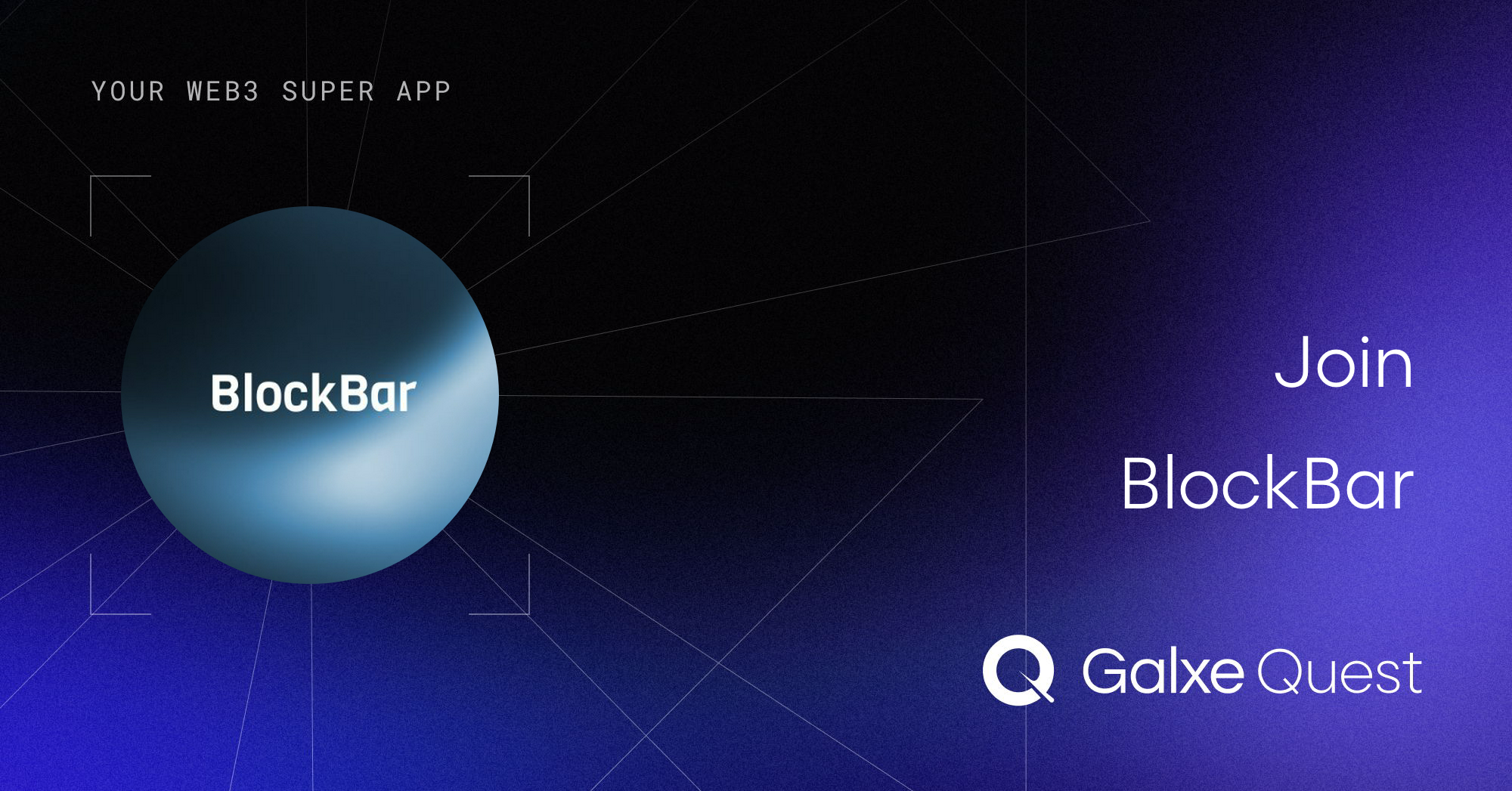 Join BlockBar on Galxe Quest
