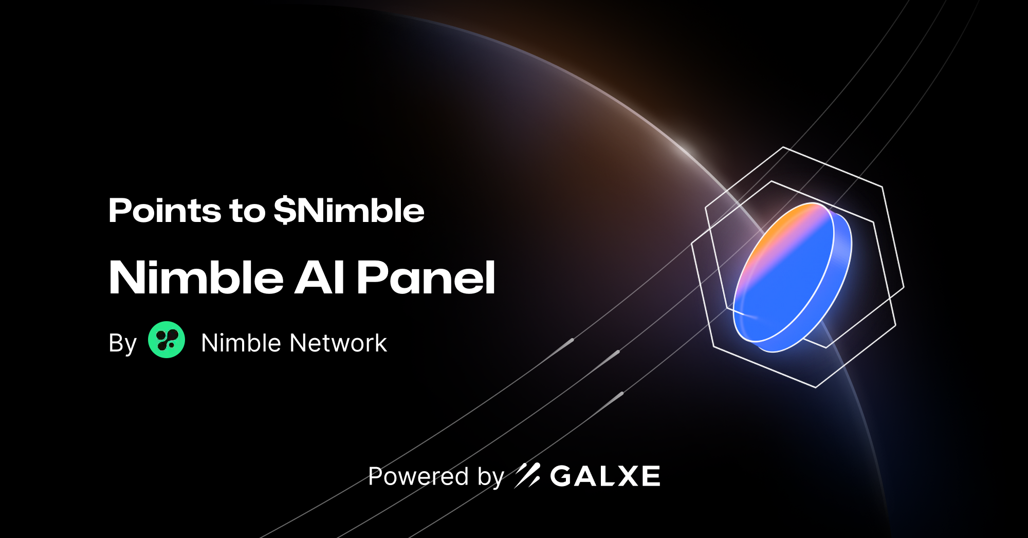 Nimble AI Panel by Nimble Network | Galxe Quest
