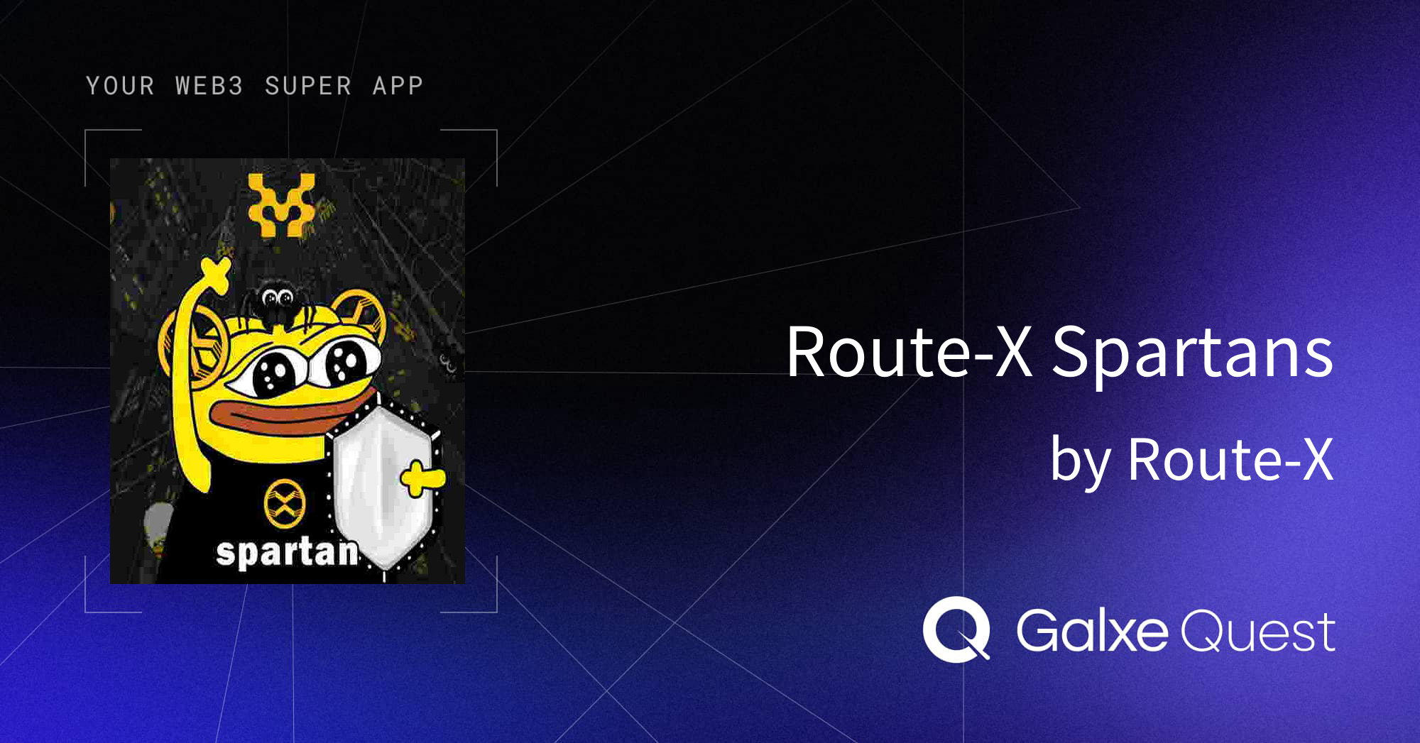Route-X Spartans by Route-X | Galxe Quest