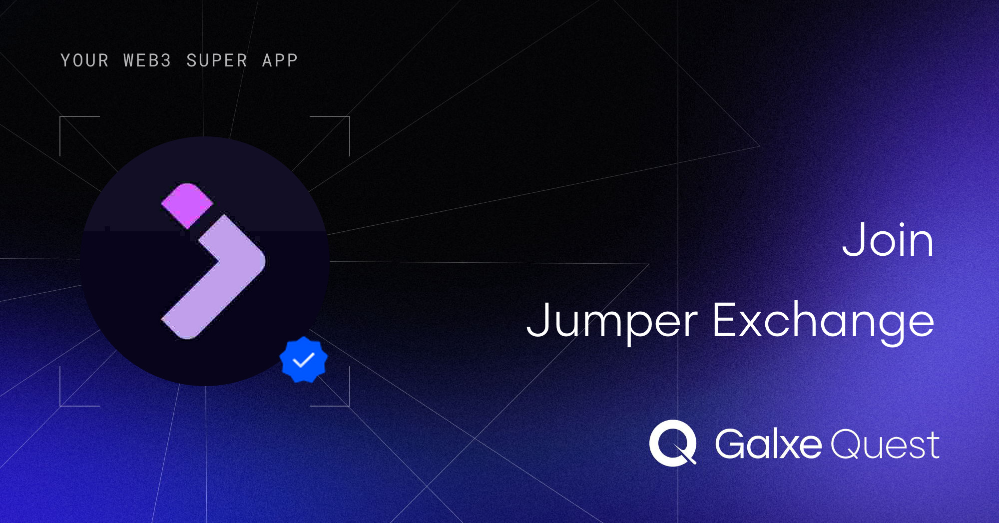 Join Jumper Exchange on Galxe Quest