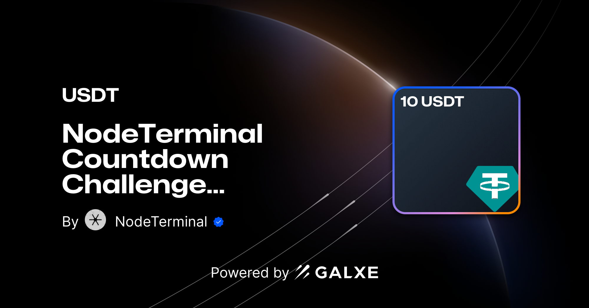 NodeTerminal Countdown Challenge by NodeTerminal | Galxe Quest
