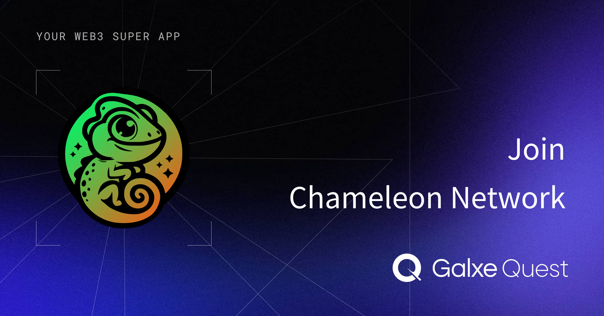 Join Chameleon Network on Galxe Quest