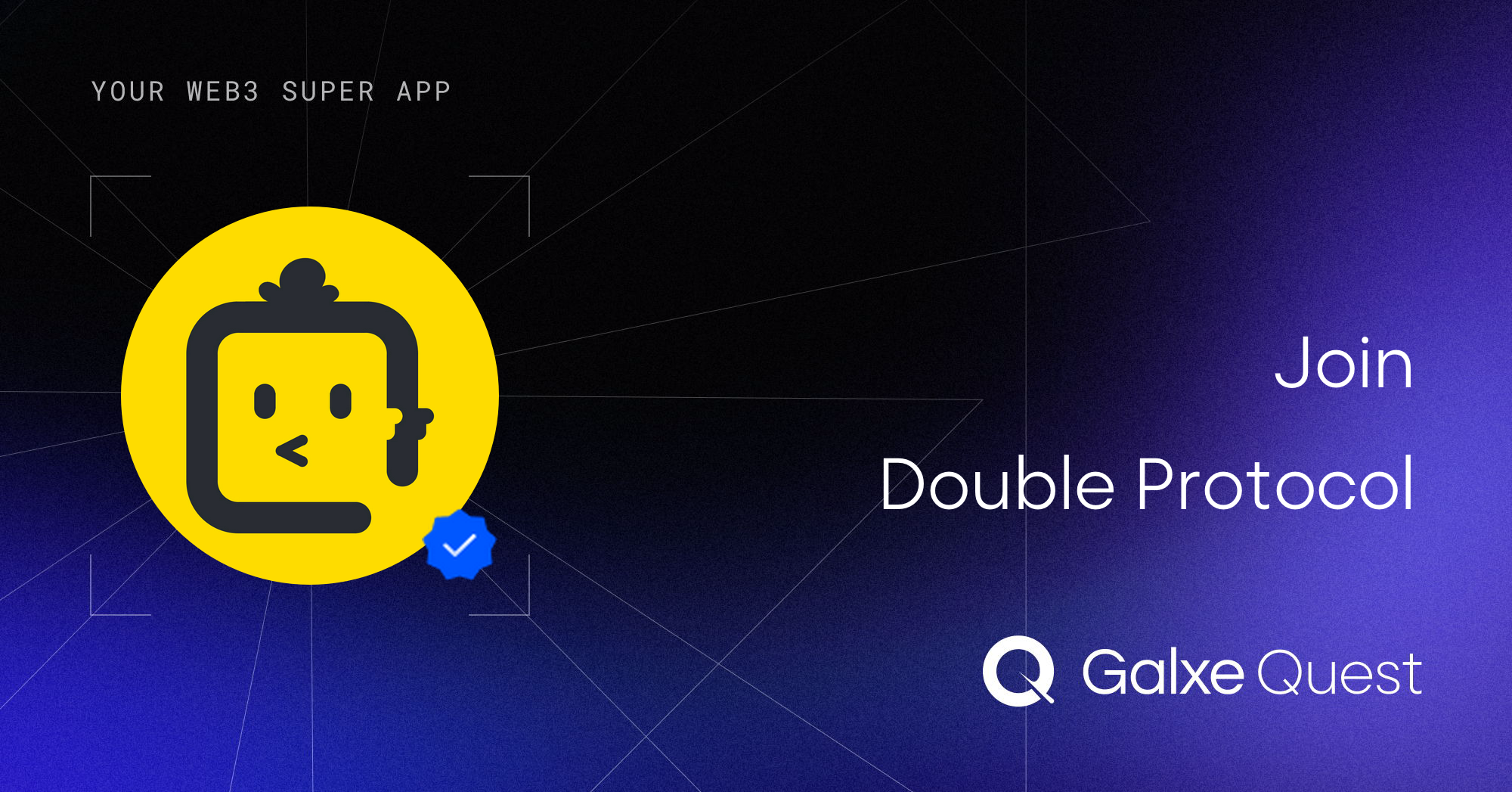 Join Double Protocol on Galxe Quest