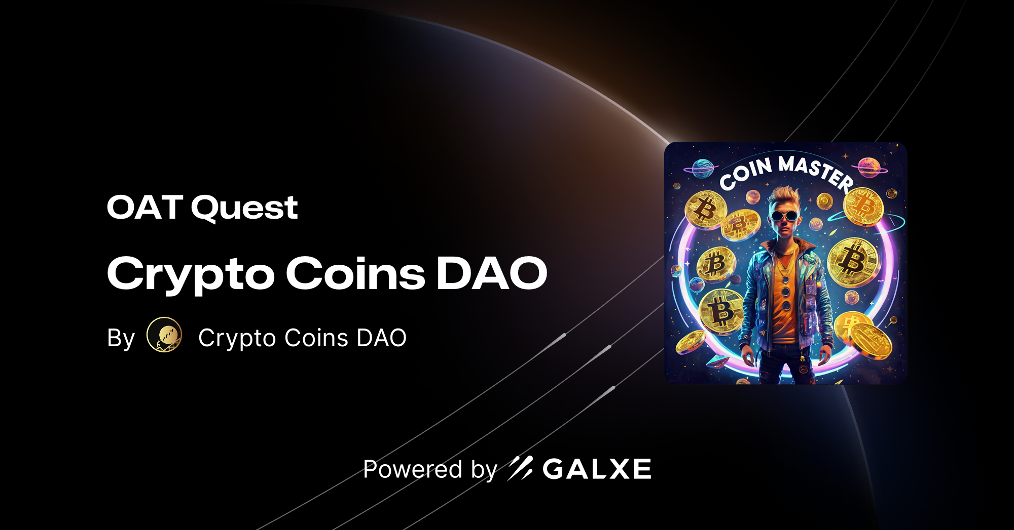 Crypto Coins DAO by Crypto Coins DAO | Galxe Quest