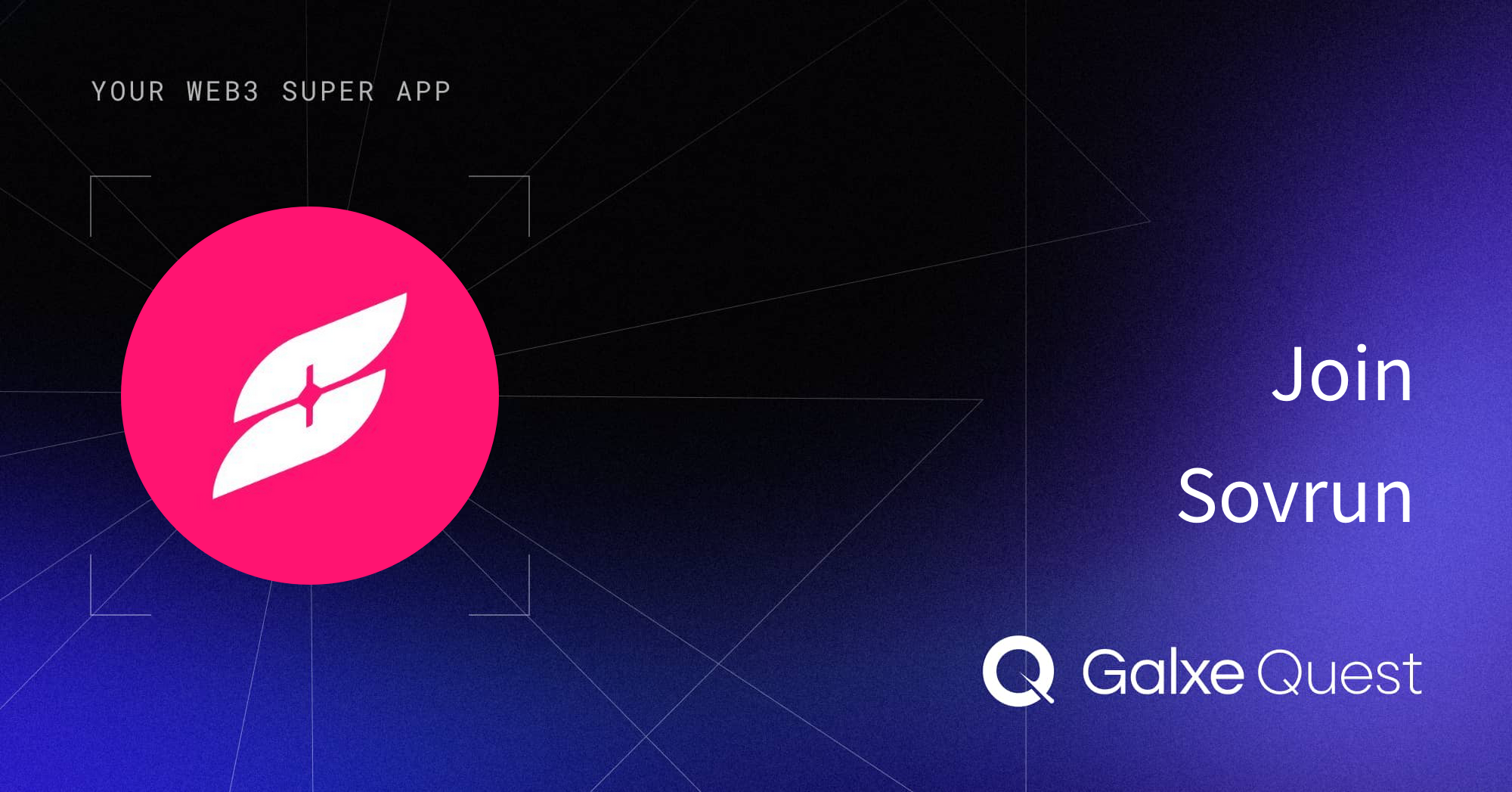 Join Sovrun on Galxe Quest
