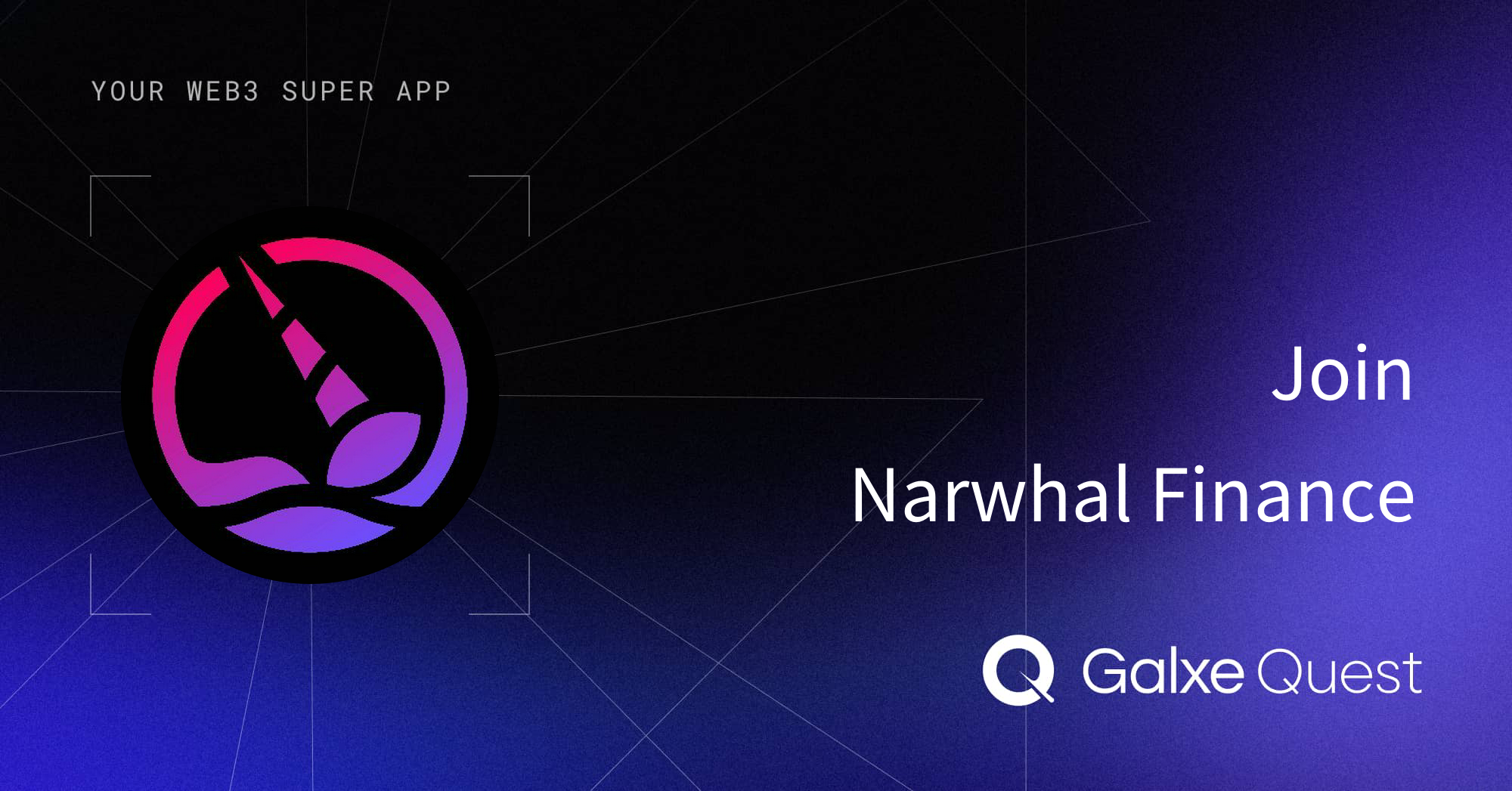 Join Narwhal Finance on Galxe Quest