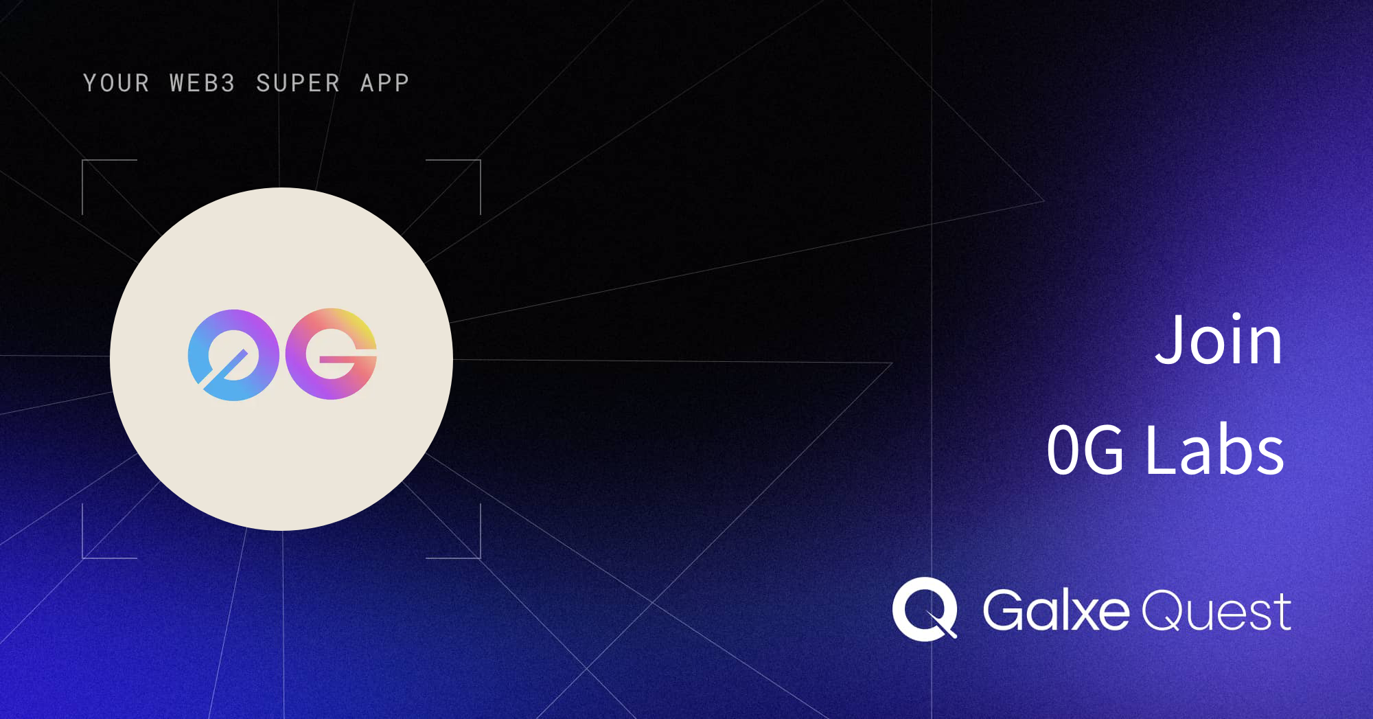 Join 0G Labs on Galxe Quest