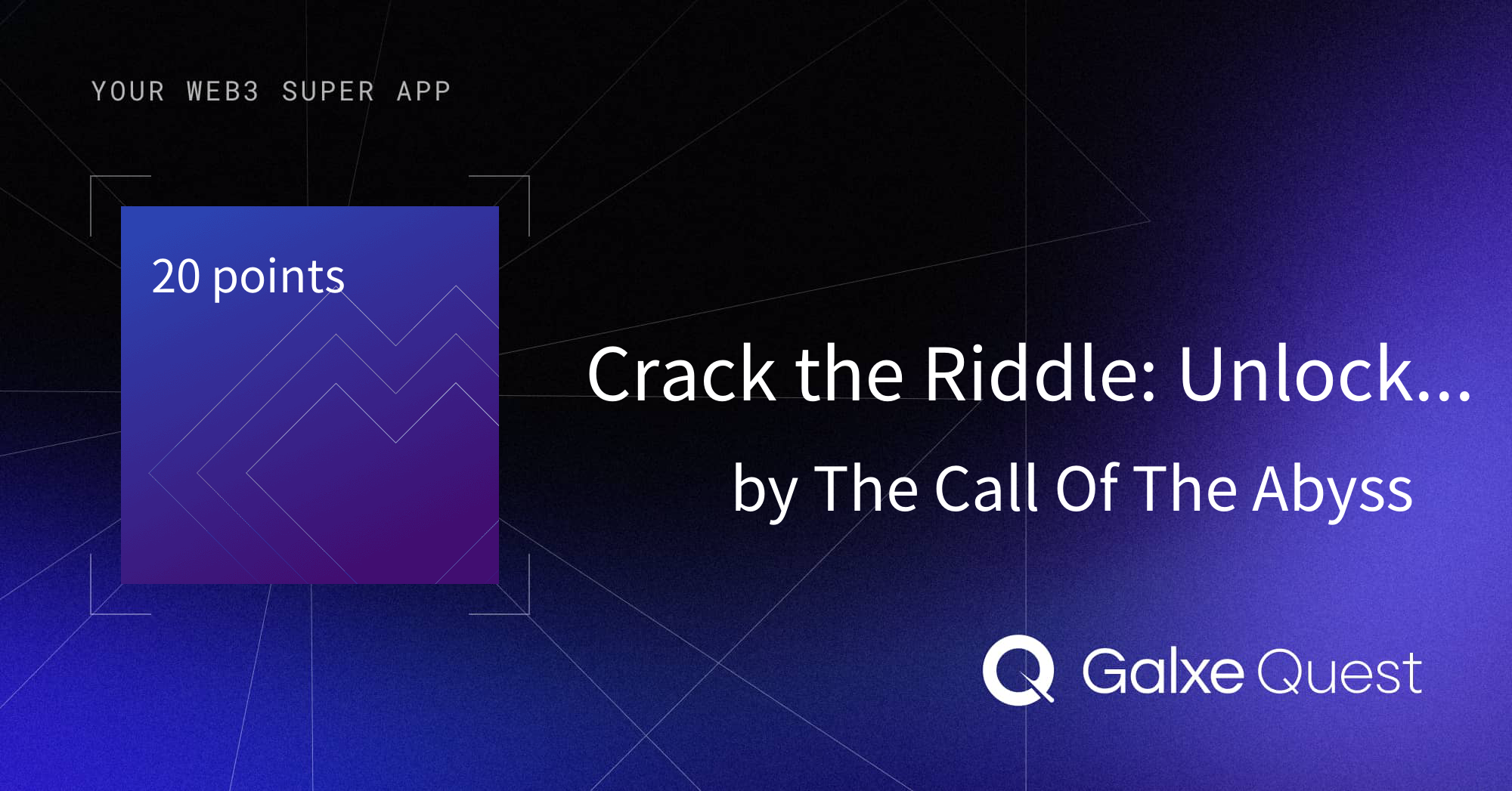 Crack the Riddle: Unlock Ika’s Secrets by The Call Of The Abyss | Galxe ...
