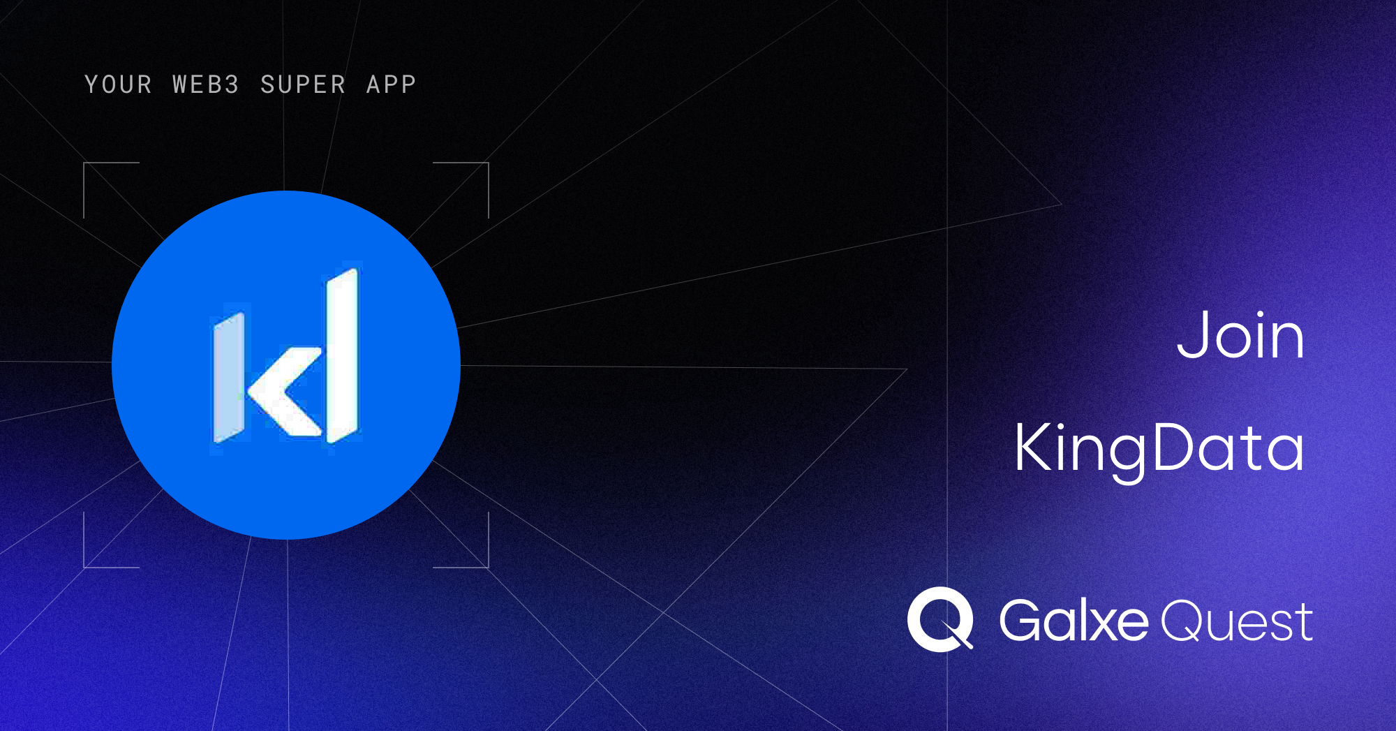 Join KingData on Galxe Quest