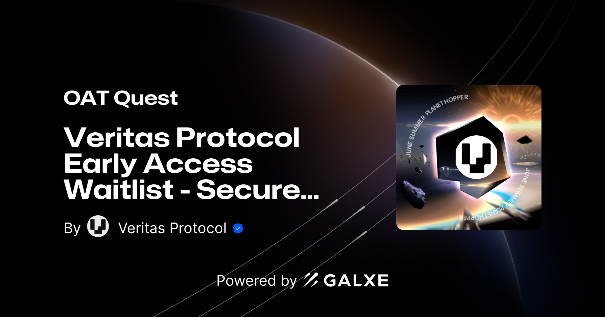 Veritas Protocol Early Access Waitlist - Secure Your Spot & Earn More Rewards by Veritas ...