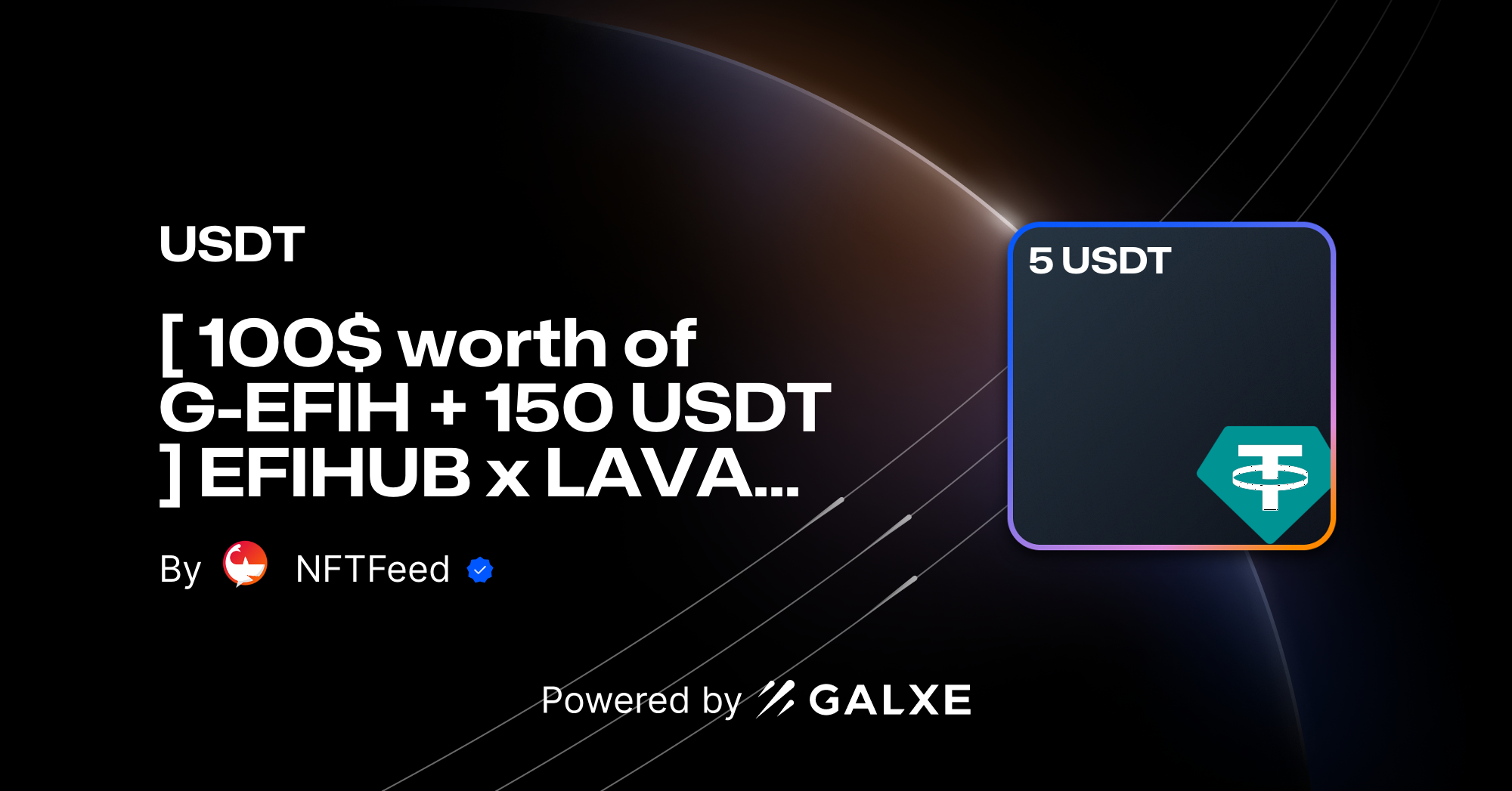 [ 100$ worth of G-EFIH + 150 USDT ] EFIHUB x LAVA Protocol Partnership ...
