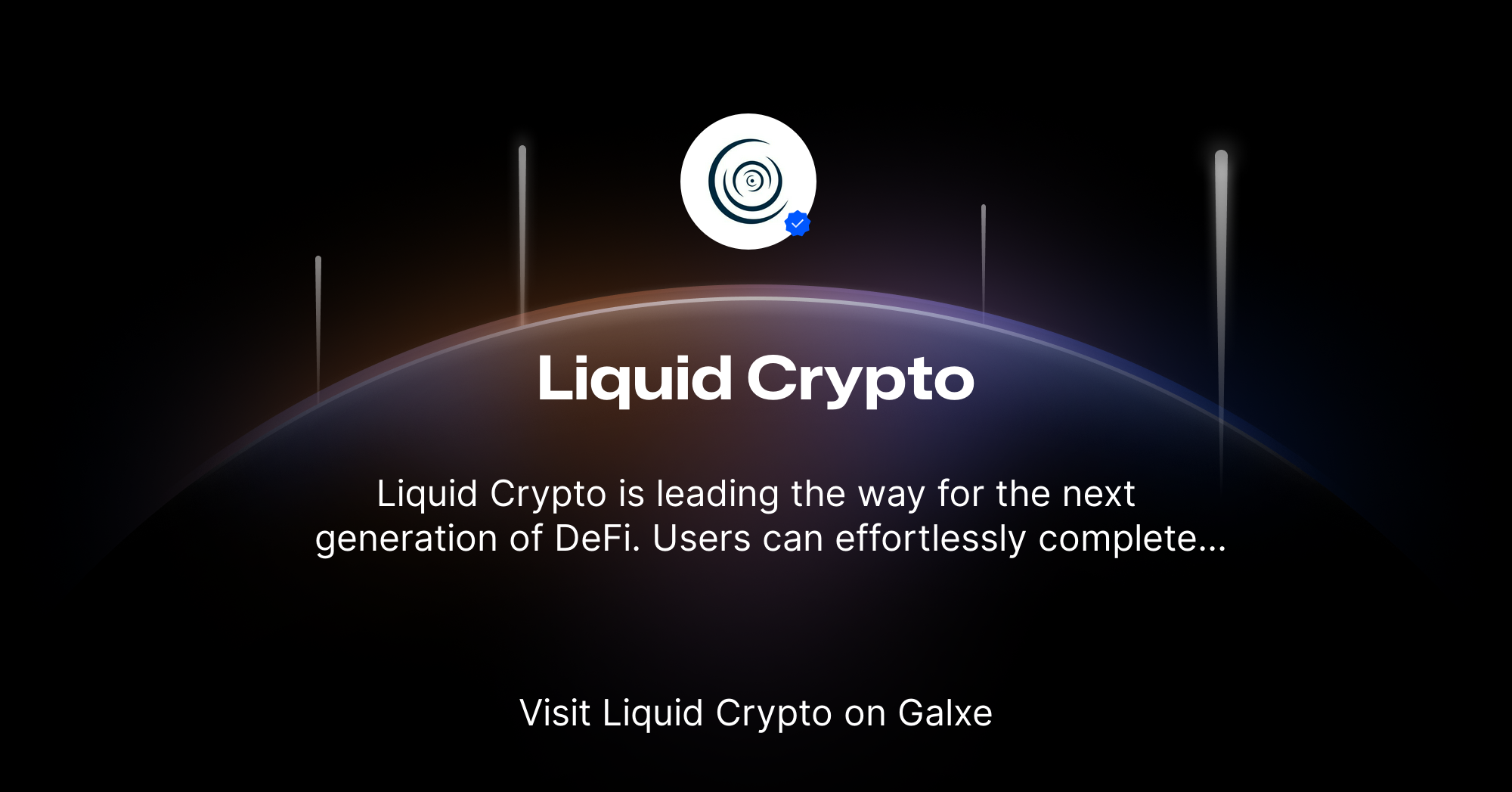 Join Liquid Crypto on Galxe