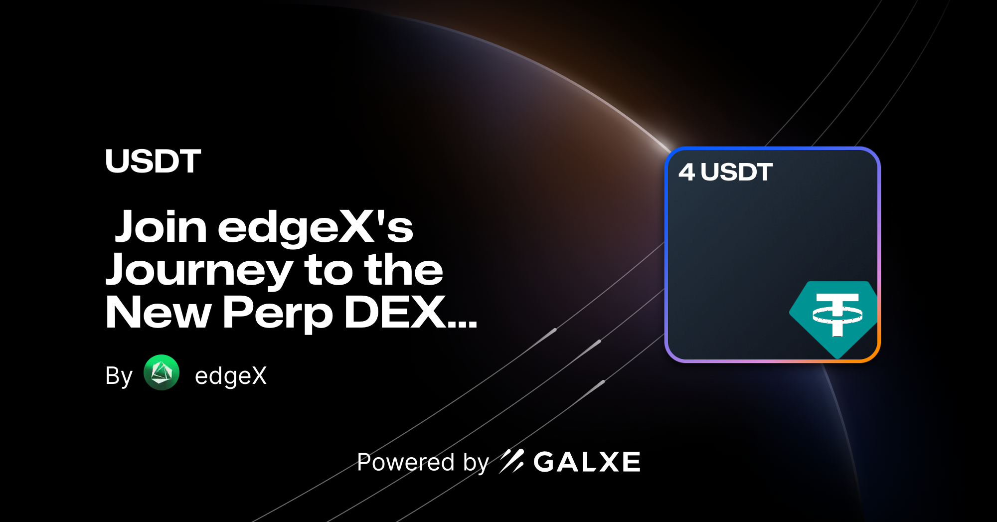 🔥 Join edgeX's Journey to the New Perp DEX Trading Era by edgeX | Galxe Quest