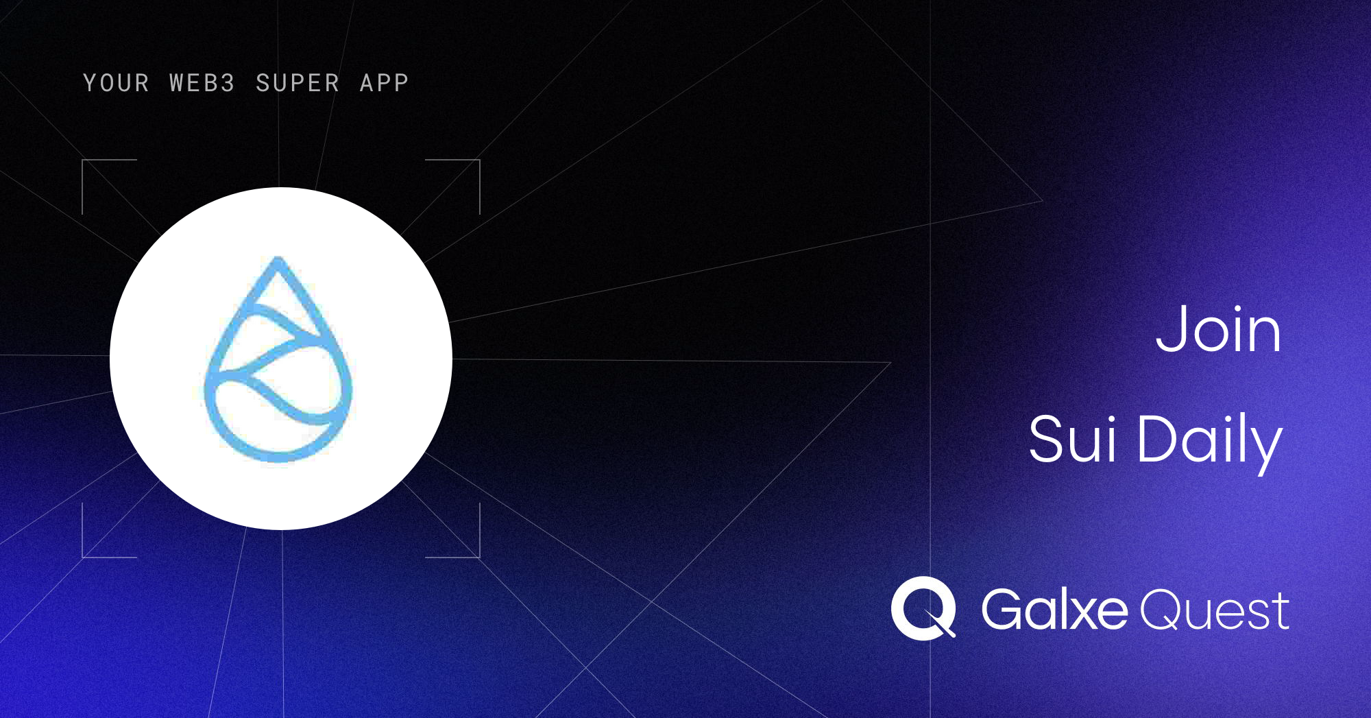 Join Sui Daily on Galxe Quest