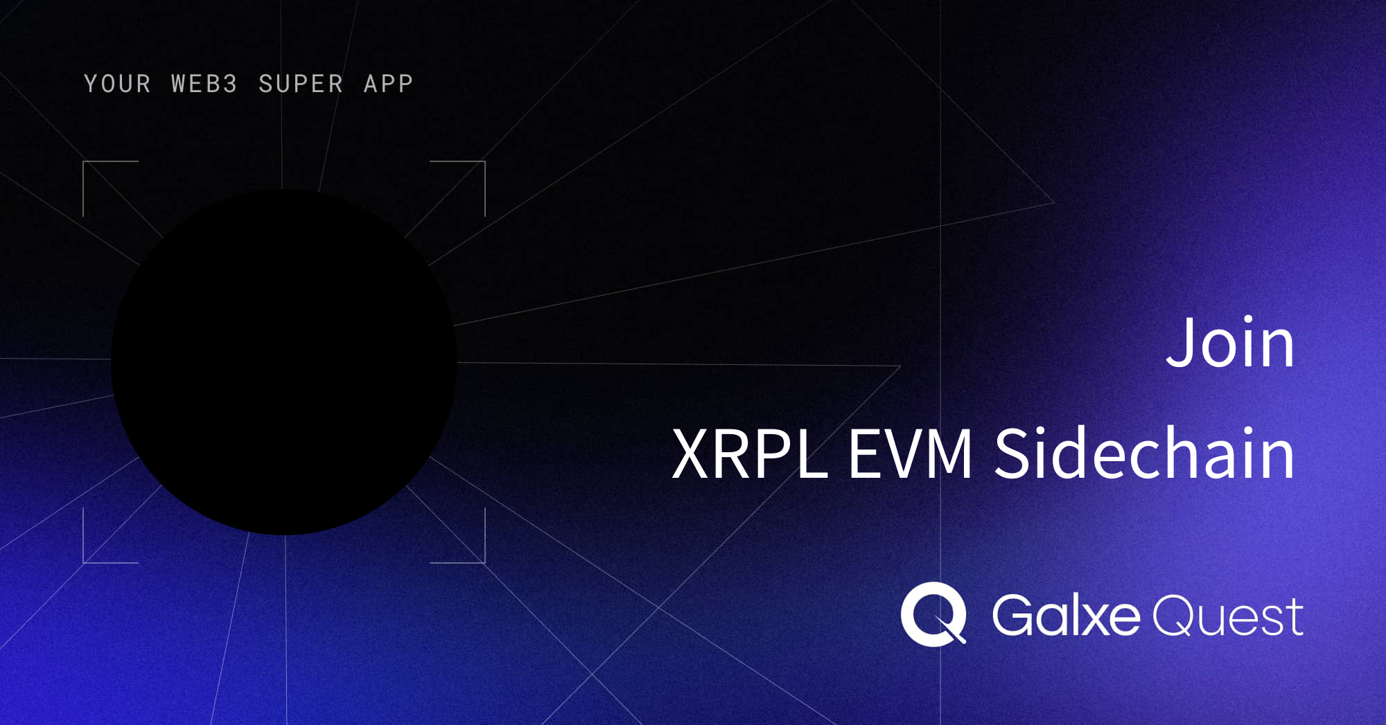 Join XRPL EVM Sidechain on Galxe Quest