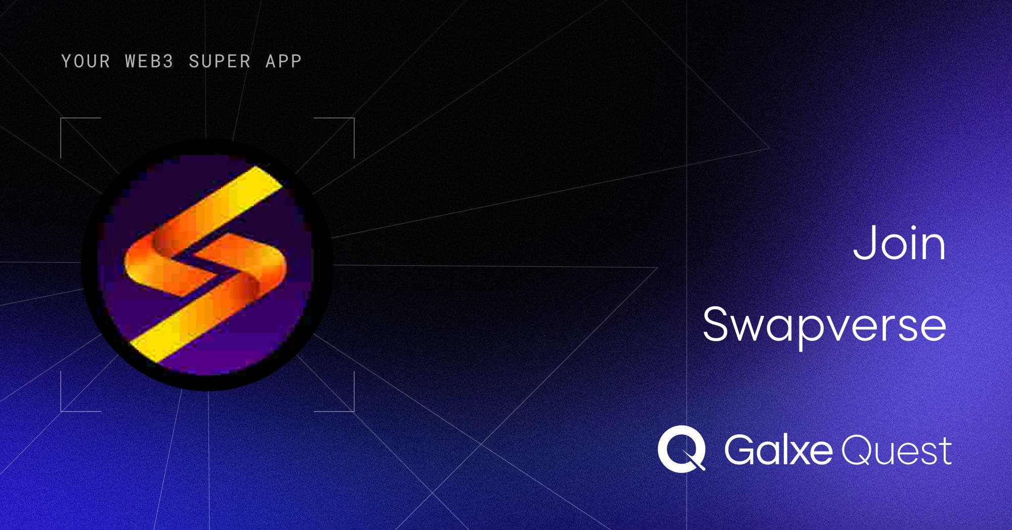 Join Swapverse on Galxe Quest