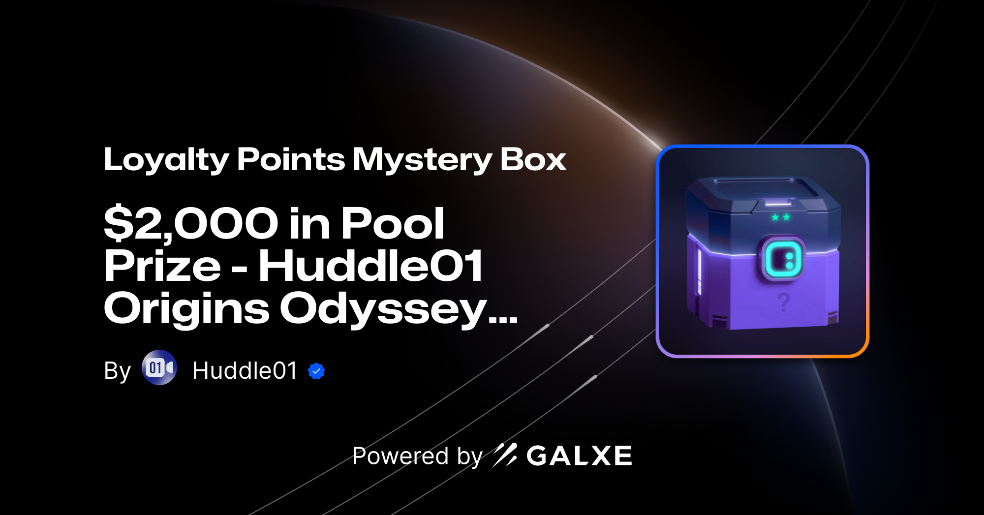 $2,000 in Pool Prize - Huddle01 Origins Odyssey Mystery Quest 👩‍🚀 🎁 by ...