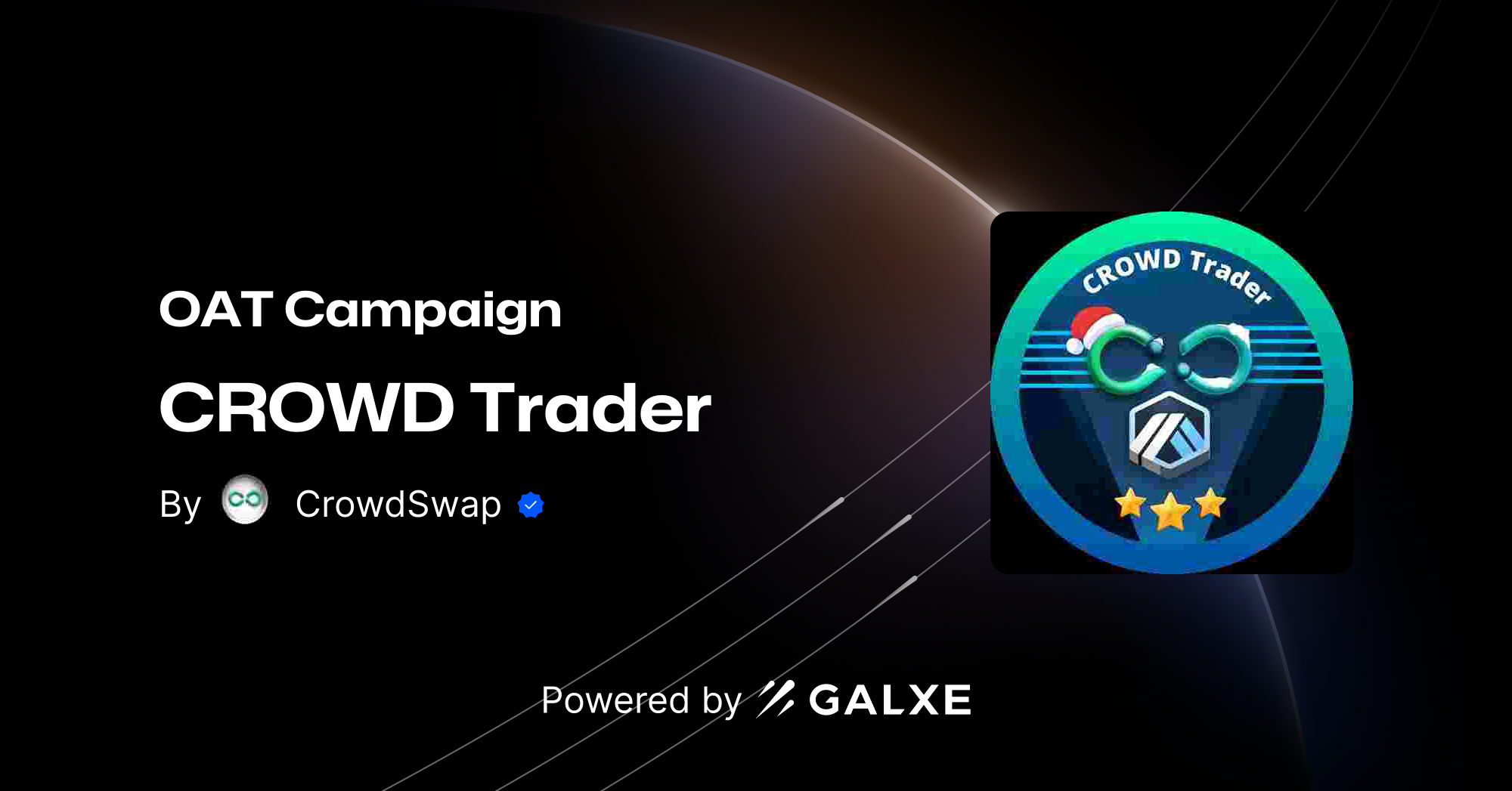 CROWD Trader by CrowdSwap | Galxe Quest