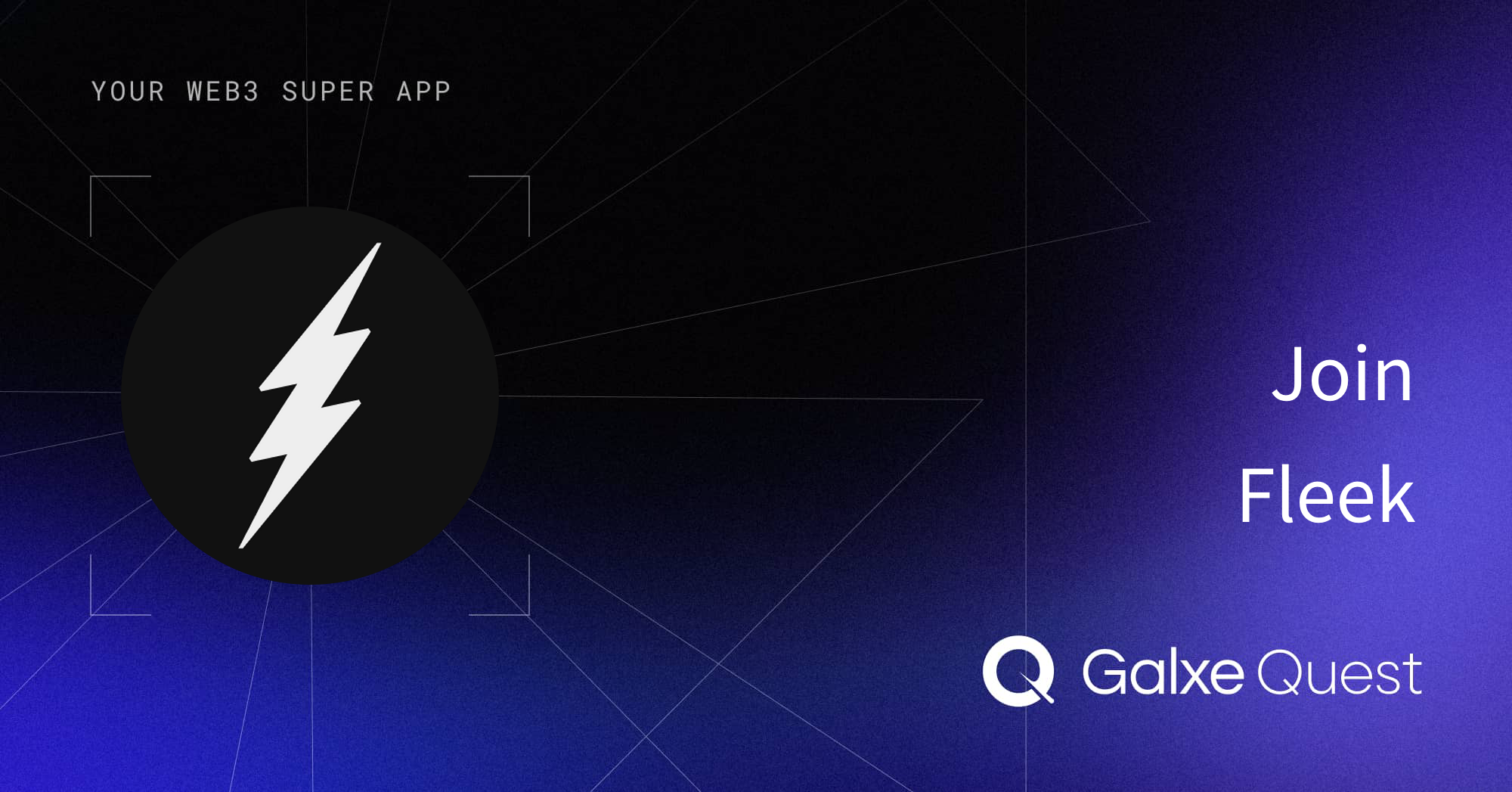 Join Fleek on Galxe Quest