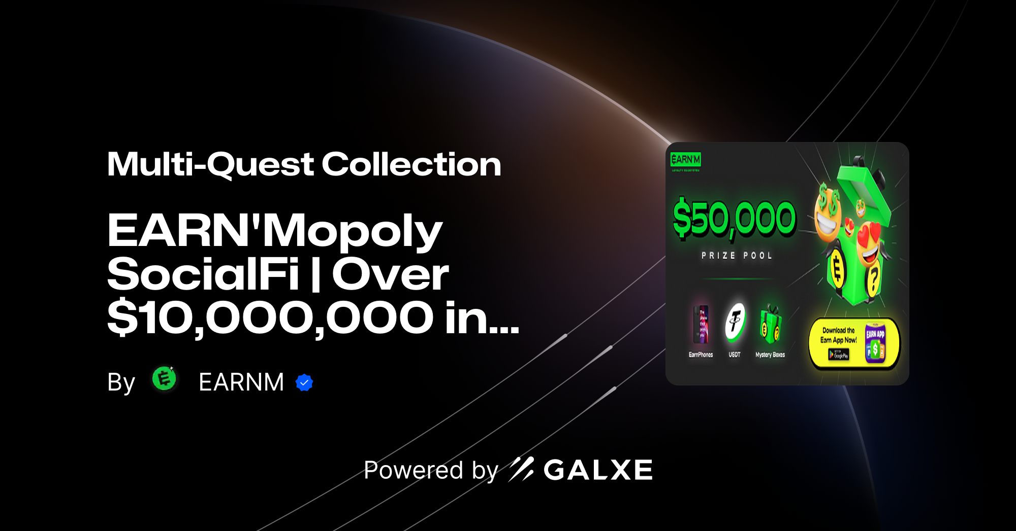 EARN'Mopoly SocialFi | Over $10,000,000 in Rewards | $50,000+ Engage ...