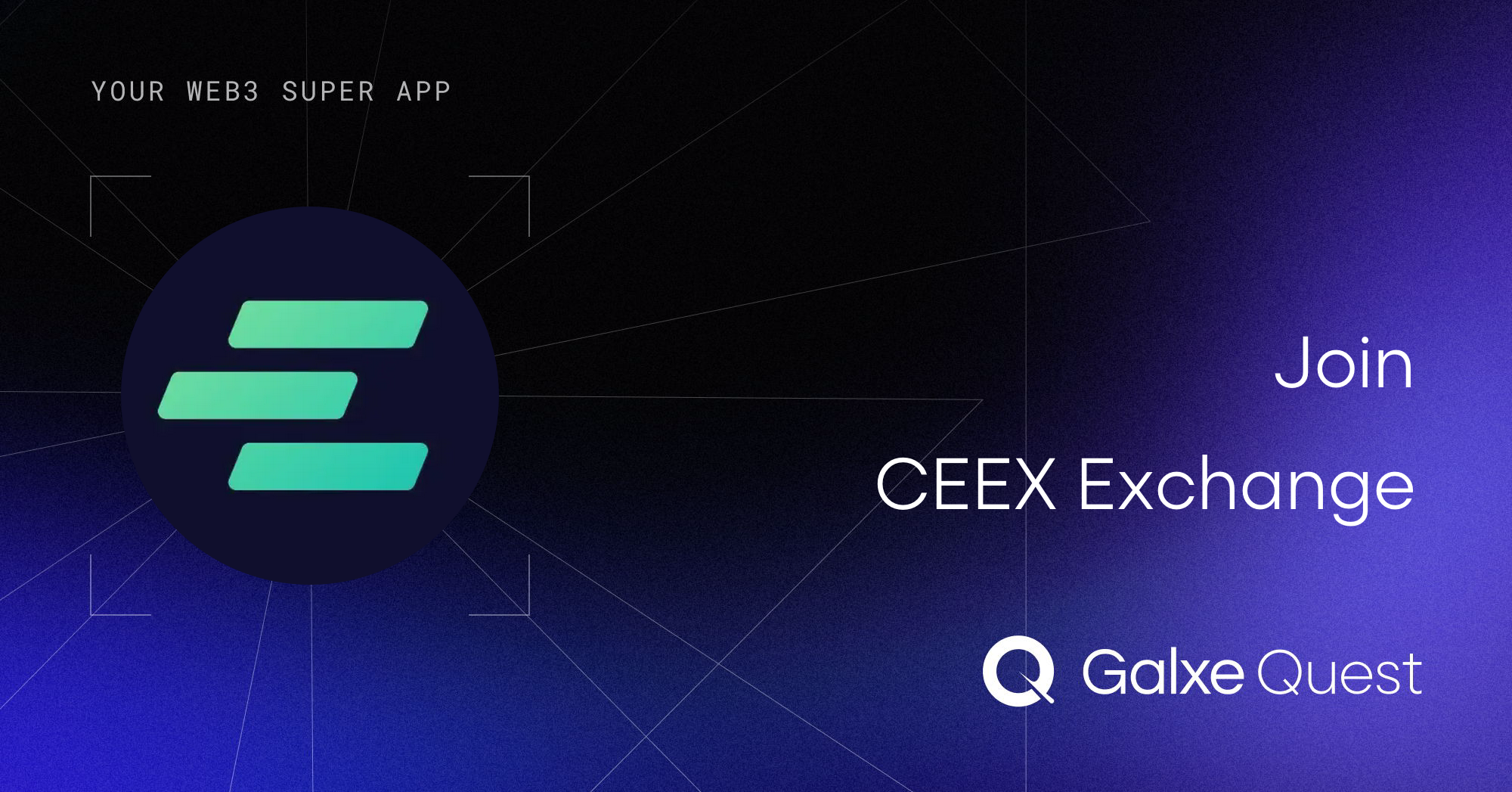 Join CEEX Exchange on Galxe Quest