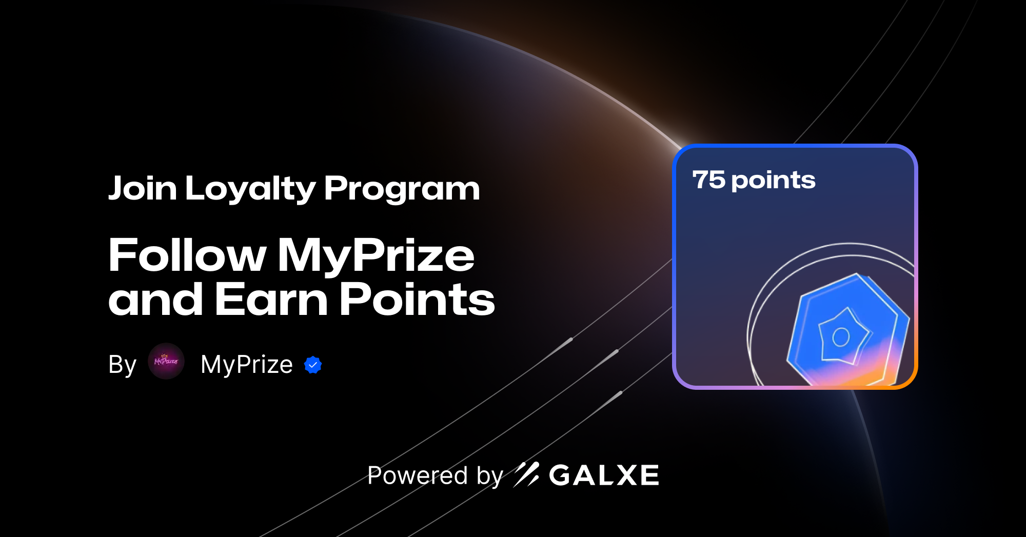 Join Follow MyPrize and Earn Points Loyalty Program from MyPrize on Galxe