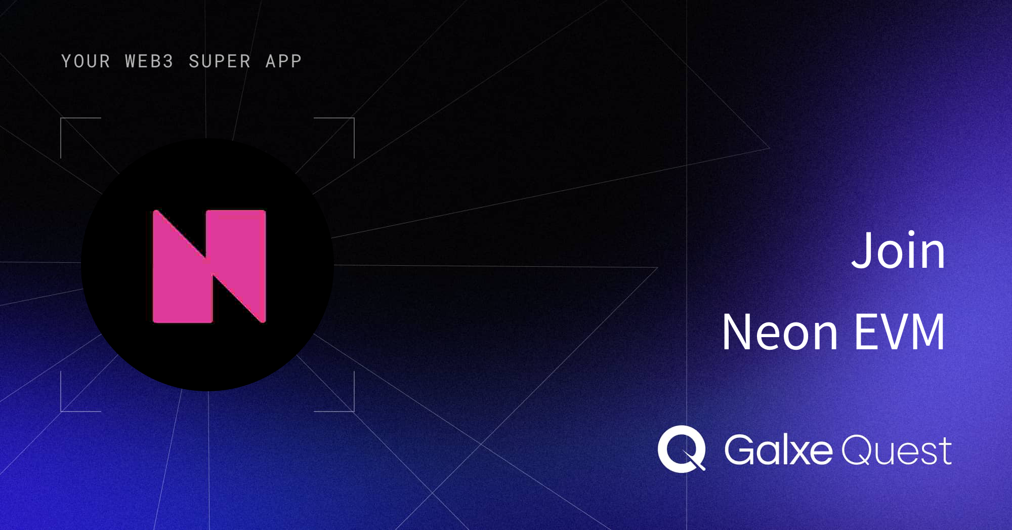Join Neon EVM on Galxe Quest