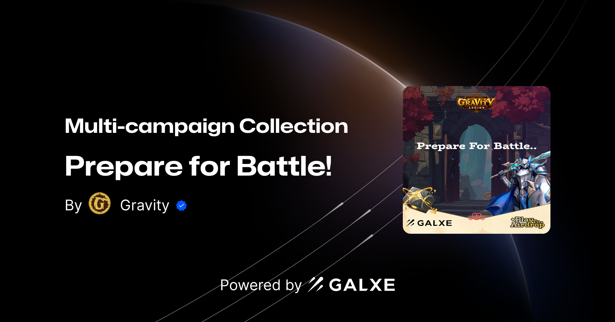 Prepare for Battle! by Gravity: Legion | Galxe Quest