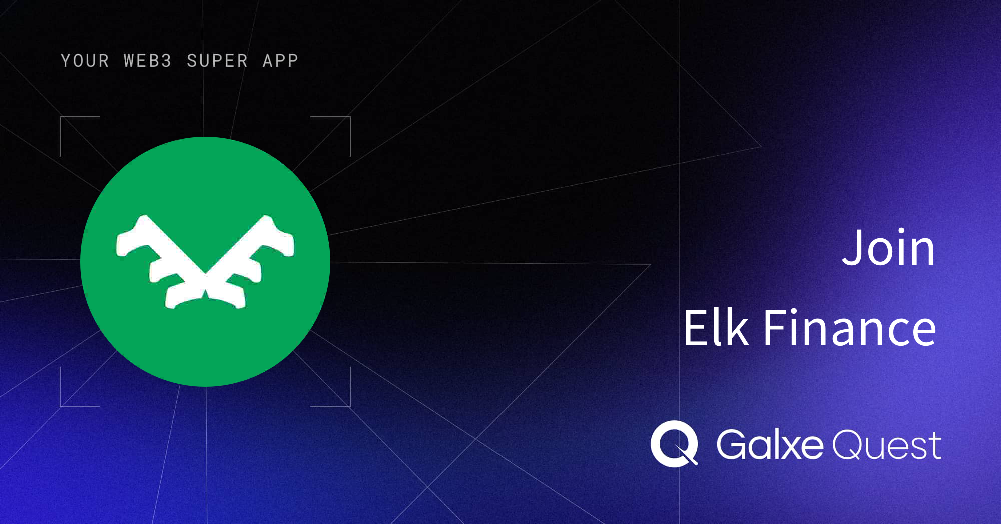 Join Elk Finance on Galxe Quest