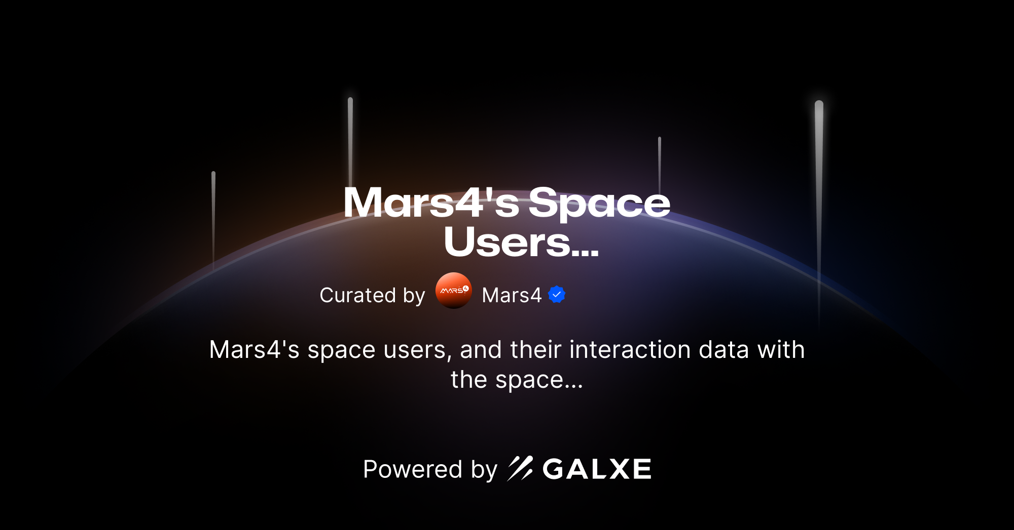 Mars4's Space Users Credential | Galxe
