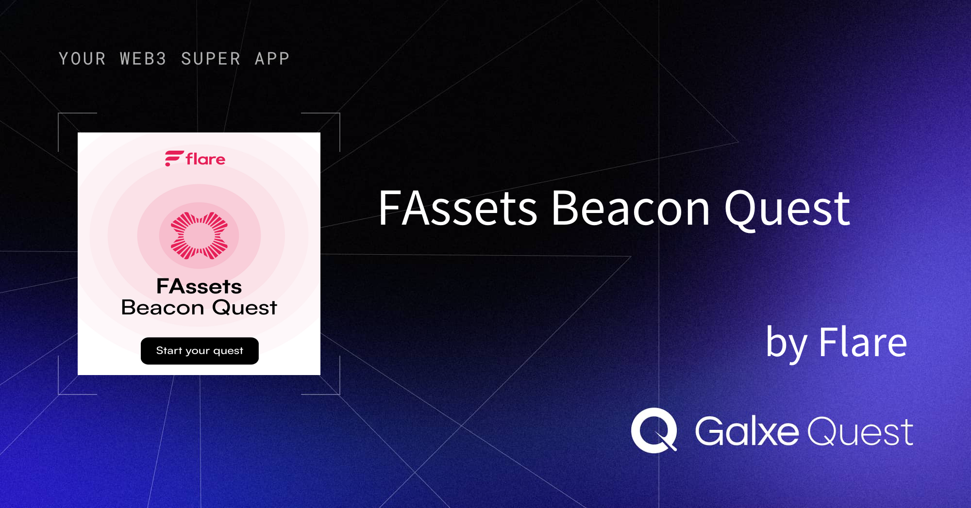 FAssets Beacon Quest 🔅 by Flare | Galxe Quest