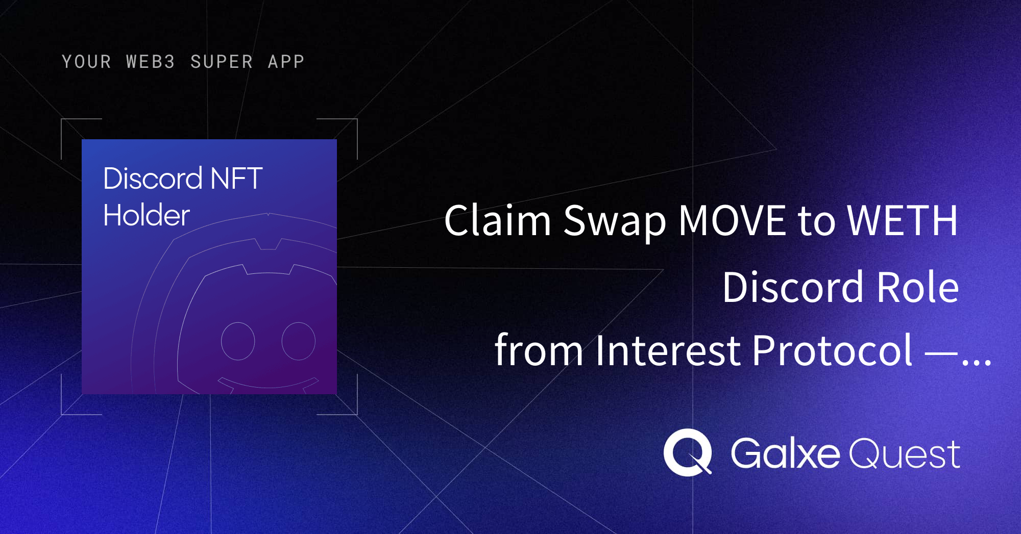 Claim Apollo Discord Role from Interest Protocol — IPX on Galxe