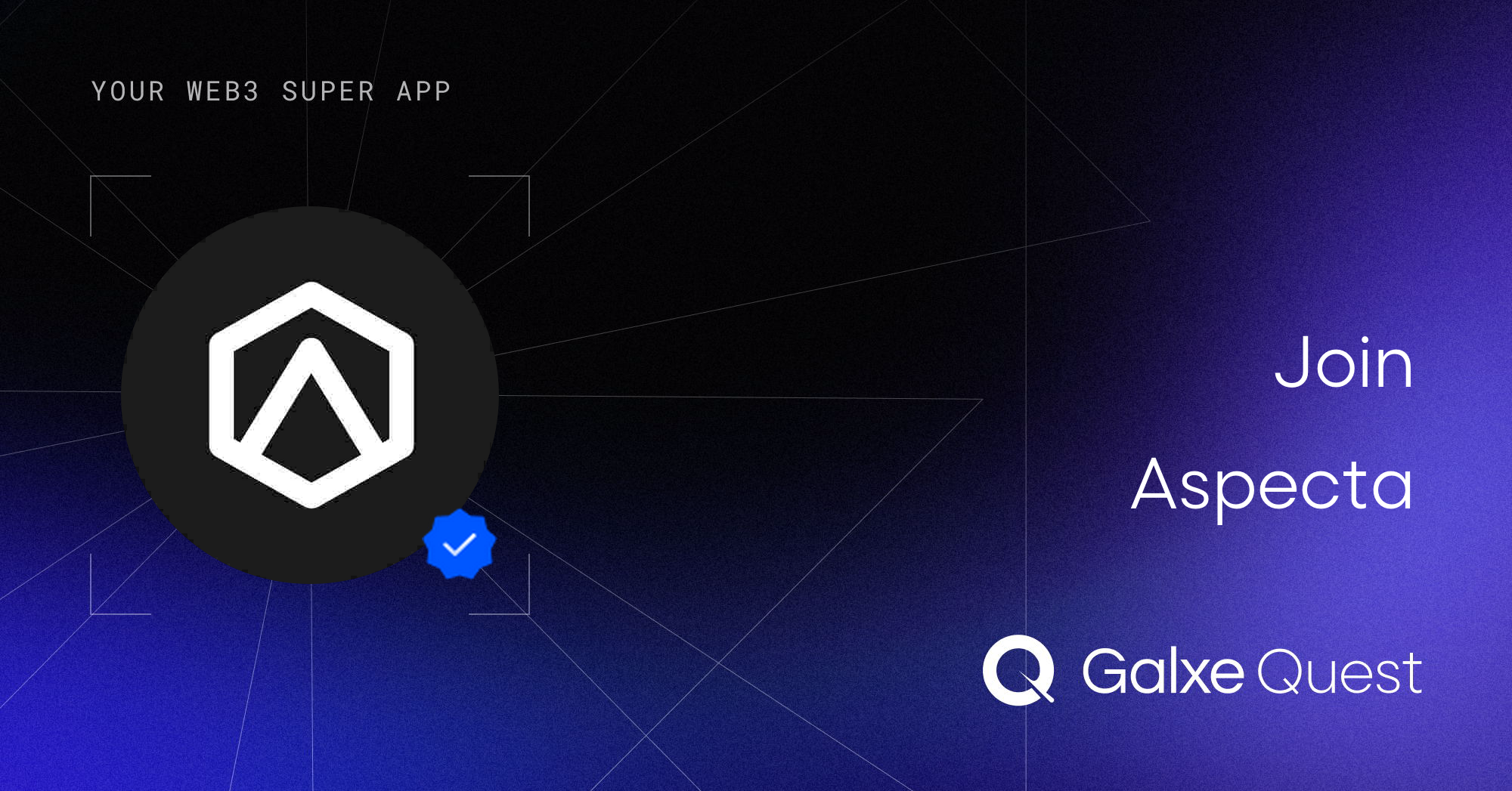 Join Aspecta on Galxe Quest
