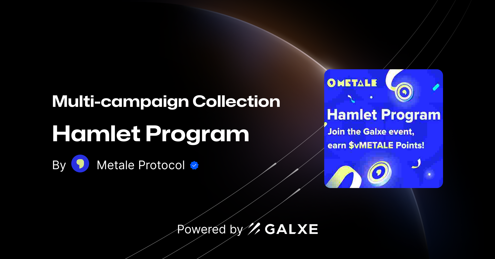 Hamlet Program by TaleX | Galxe Quest