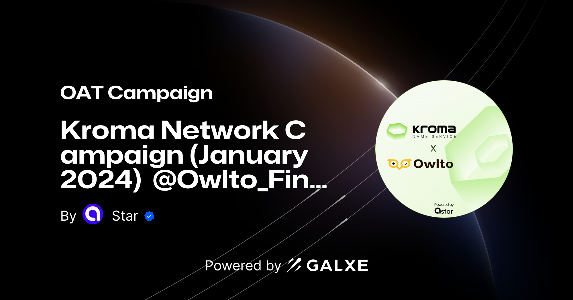 Kroma Network Campaign (January 2024) @Owlto_Finance x @kromansdomains ...