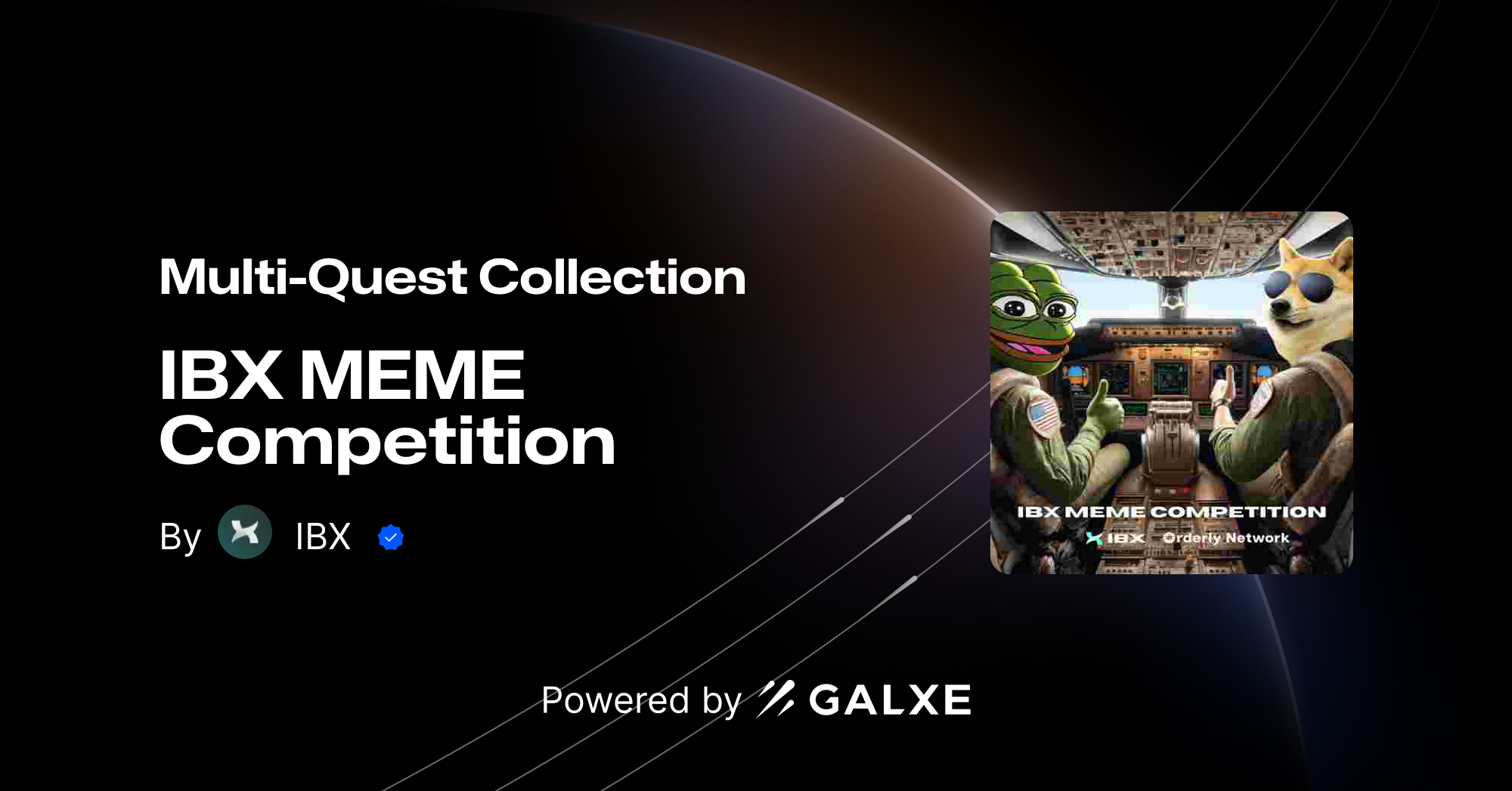 IBX MEME Competition by IBX | Galxe Quest