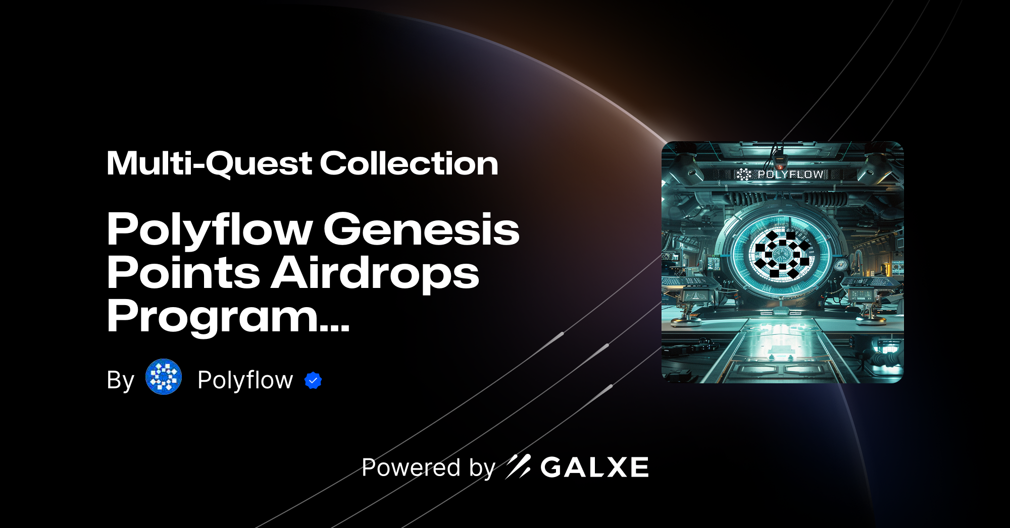 Polyflow Genesis Points Airdrops Program by Polyflow | Galxe Quest